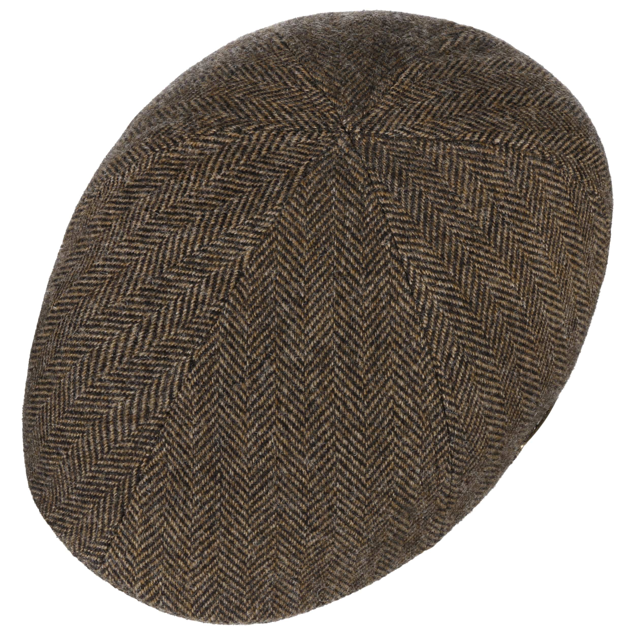 Texas Wool Herringbone Cap by Stetson - £89.00