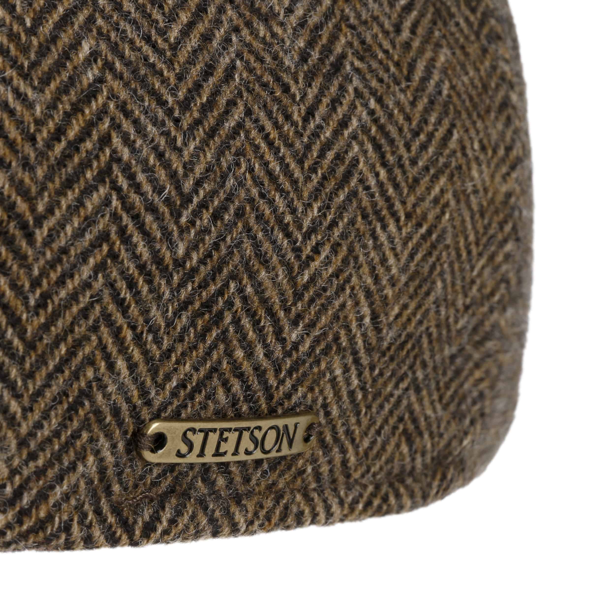 Texas Wool Herringbone Cap by Stetson - £89.00
