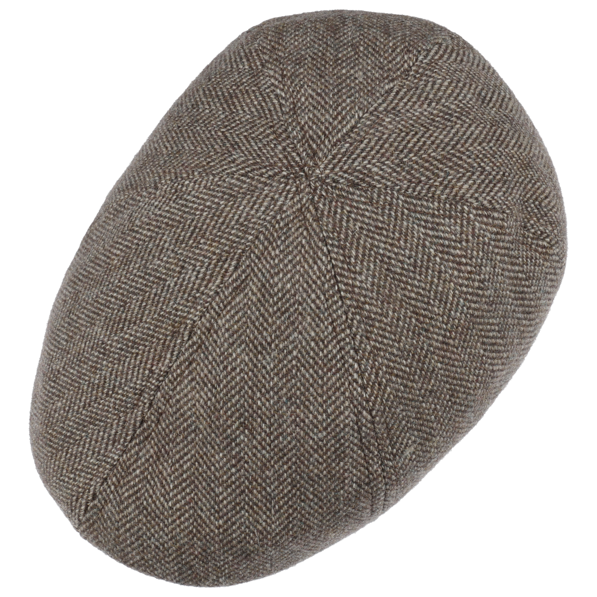Texas Wool Herringbone Cap by Stetson - £89.00