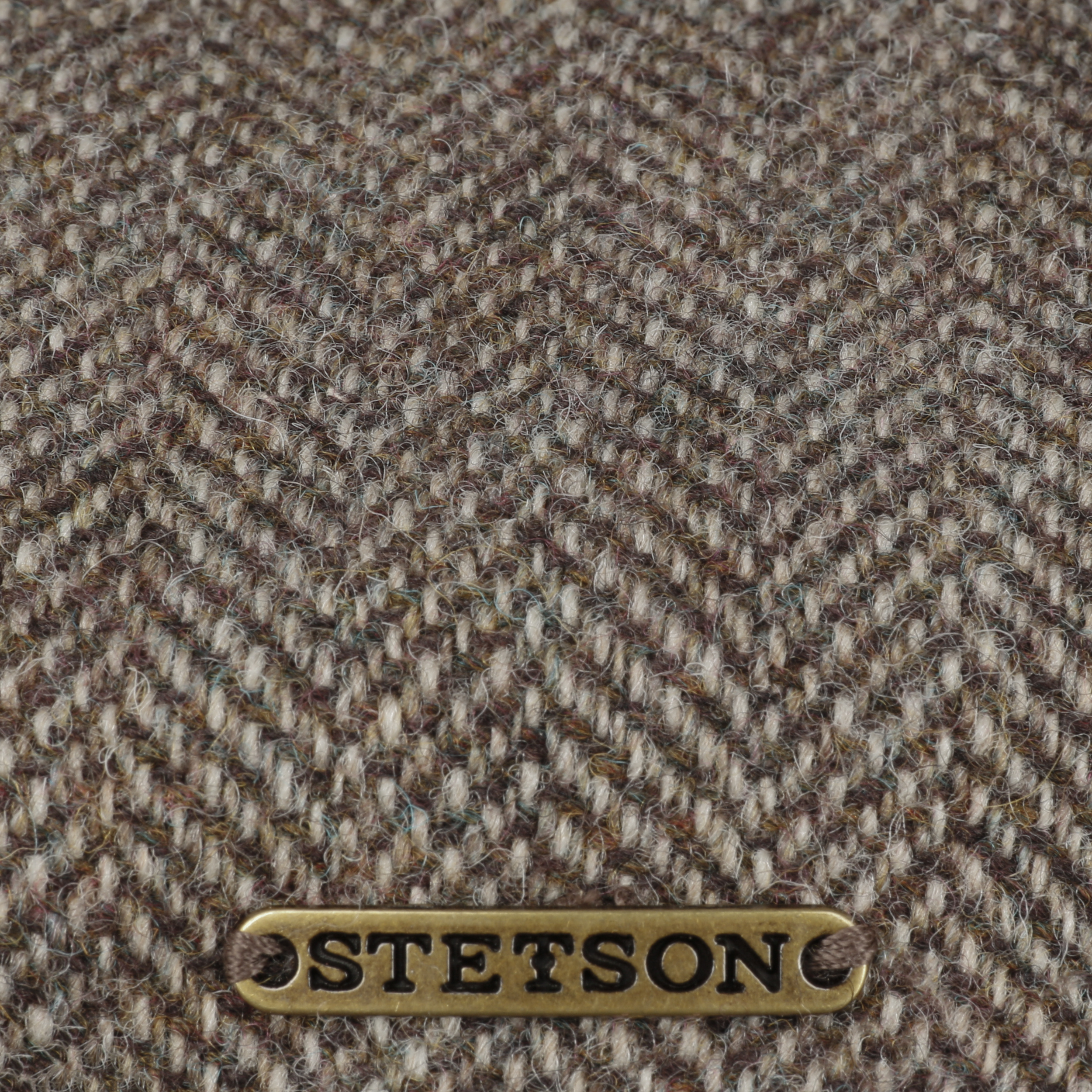 Texas Wool Herringbone Cap by Stetson - £89.00