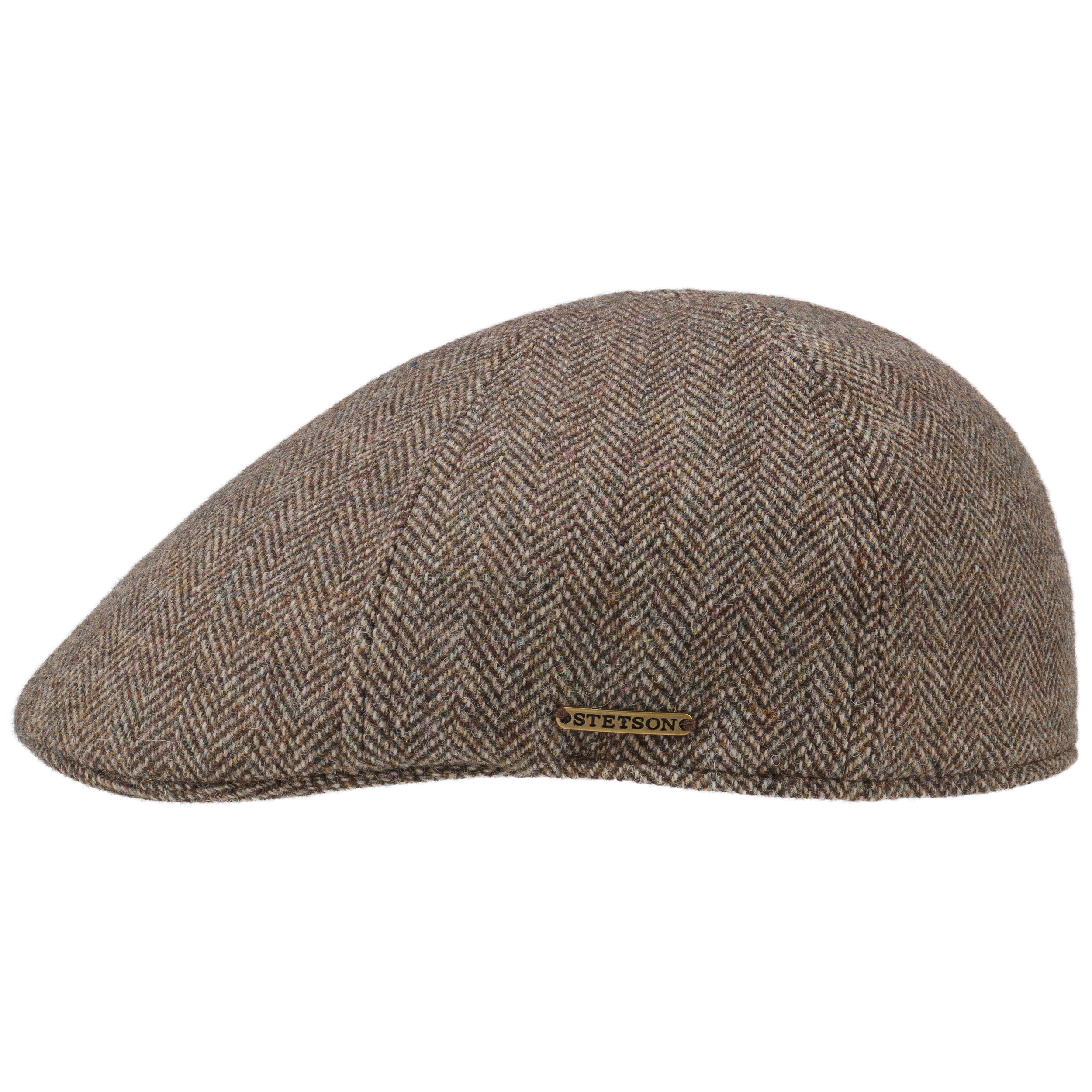 Texas Wool Herringbone Cap by Stetson - £89.00