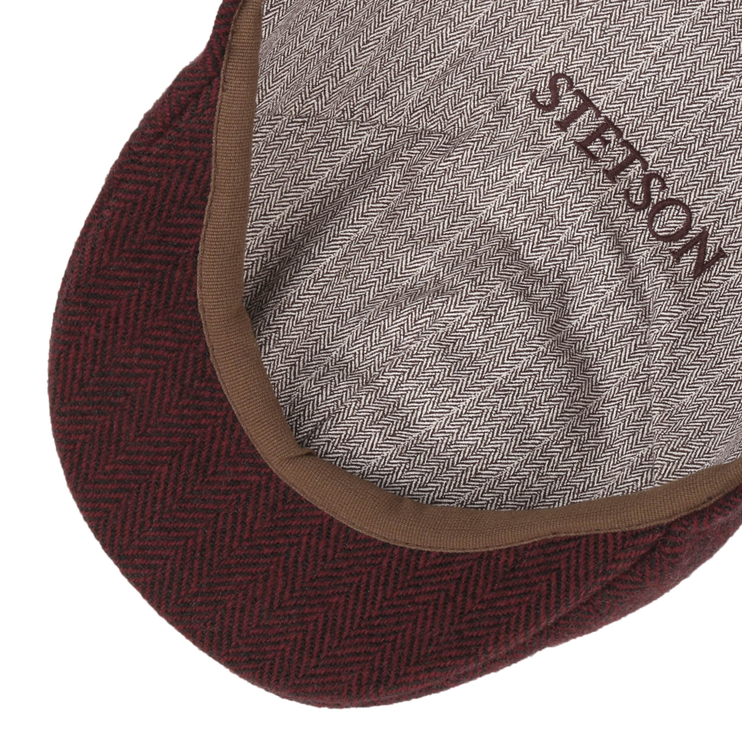Texas Wool Herringbone Cap by Stetson - £89.00