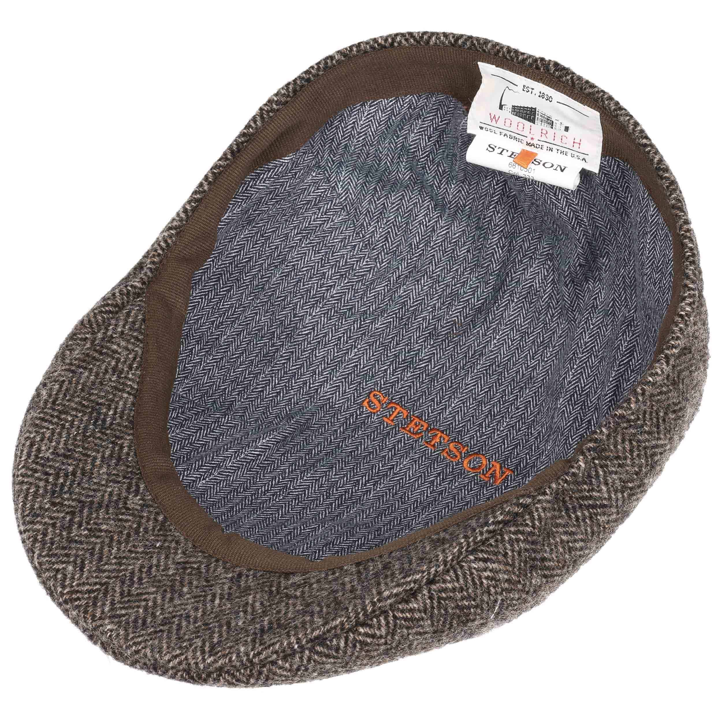 Texas Wool Herringbone Cap by Stetson - £89.00