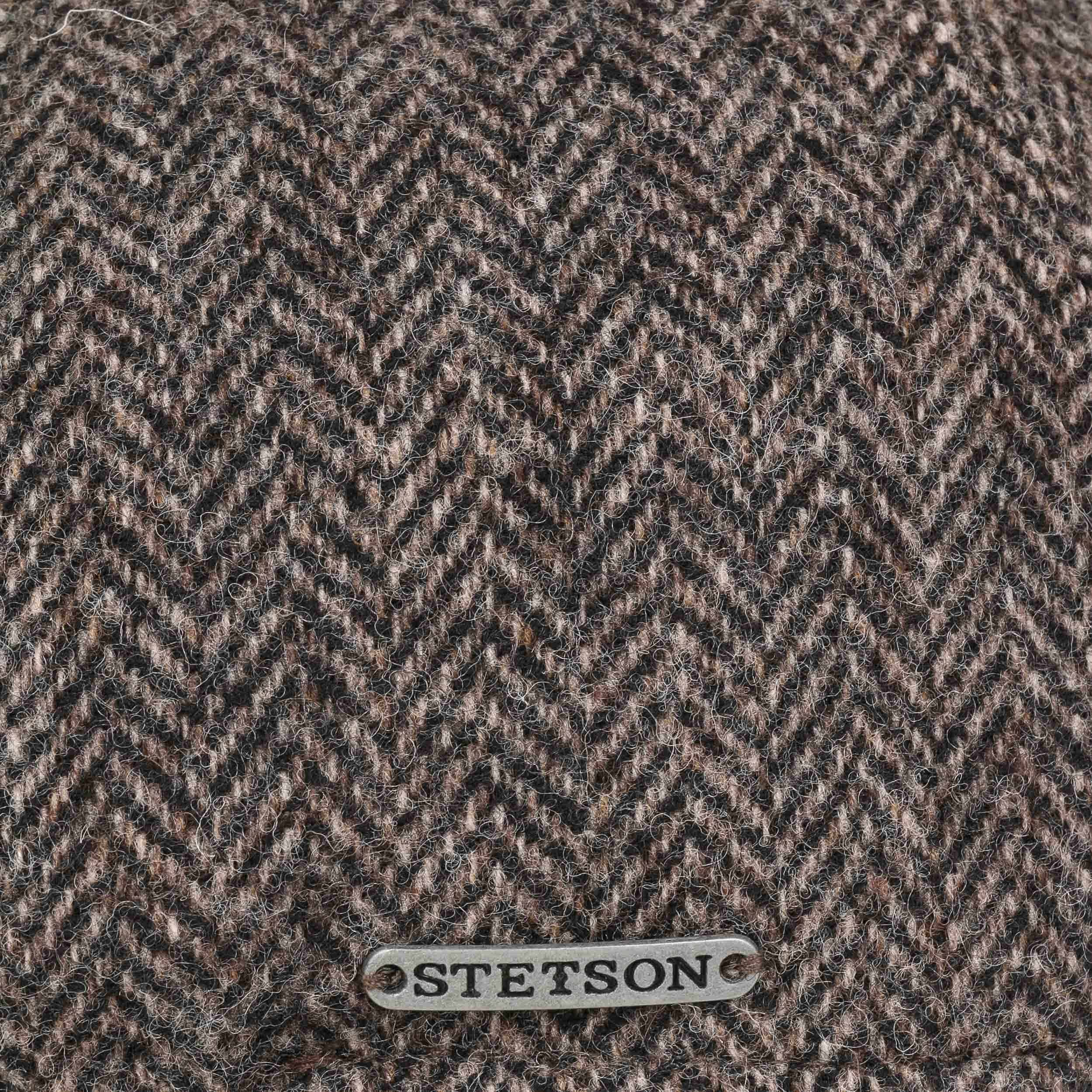 Texas Wool Herringbone Cap by Stetson - £89.00