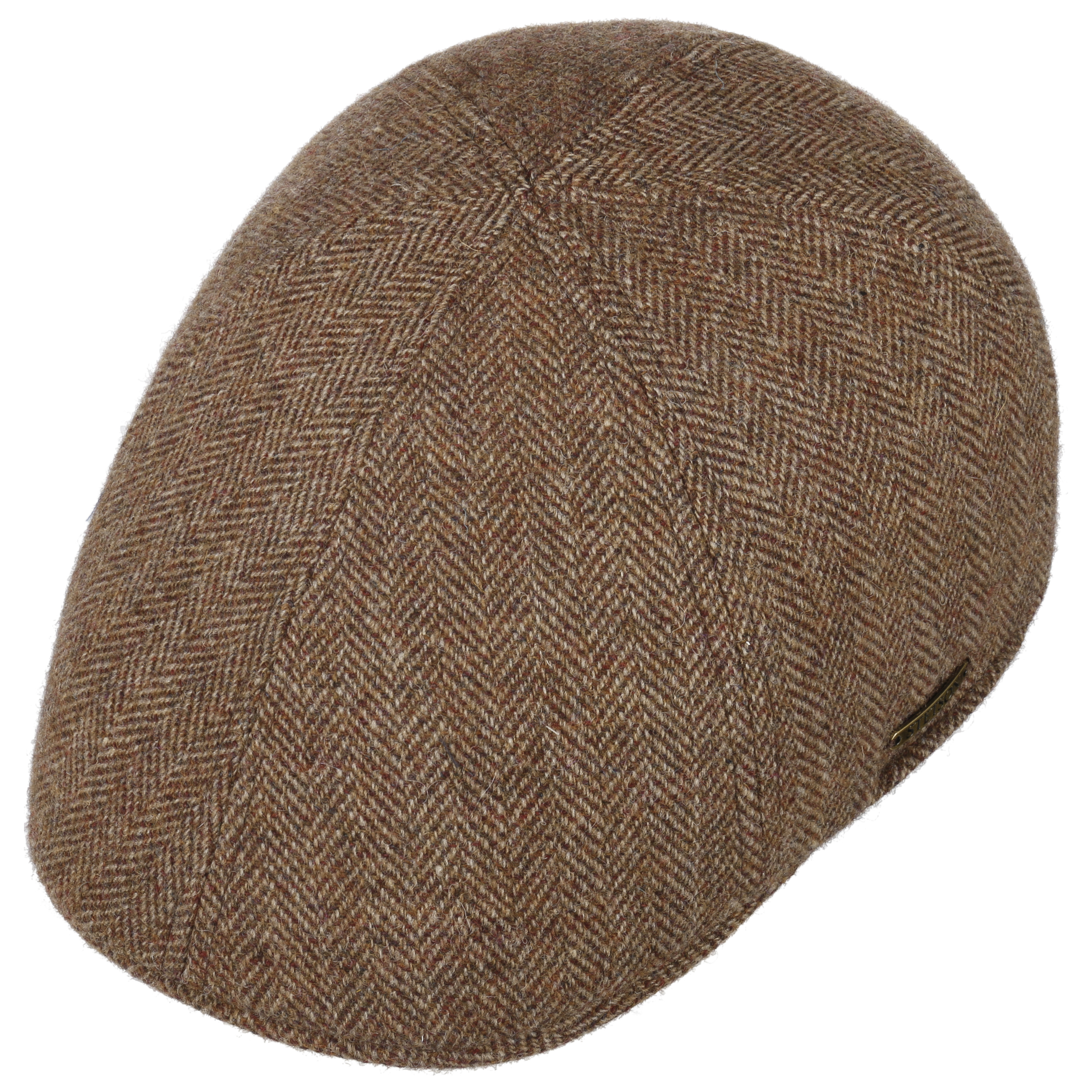 Texas Wool Herringbone Cap by Stetson - £89.00