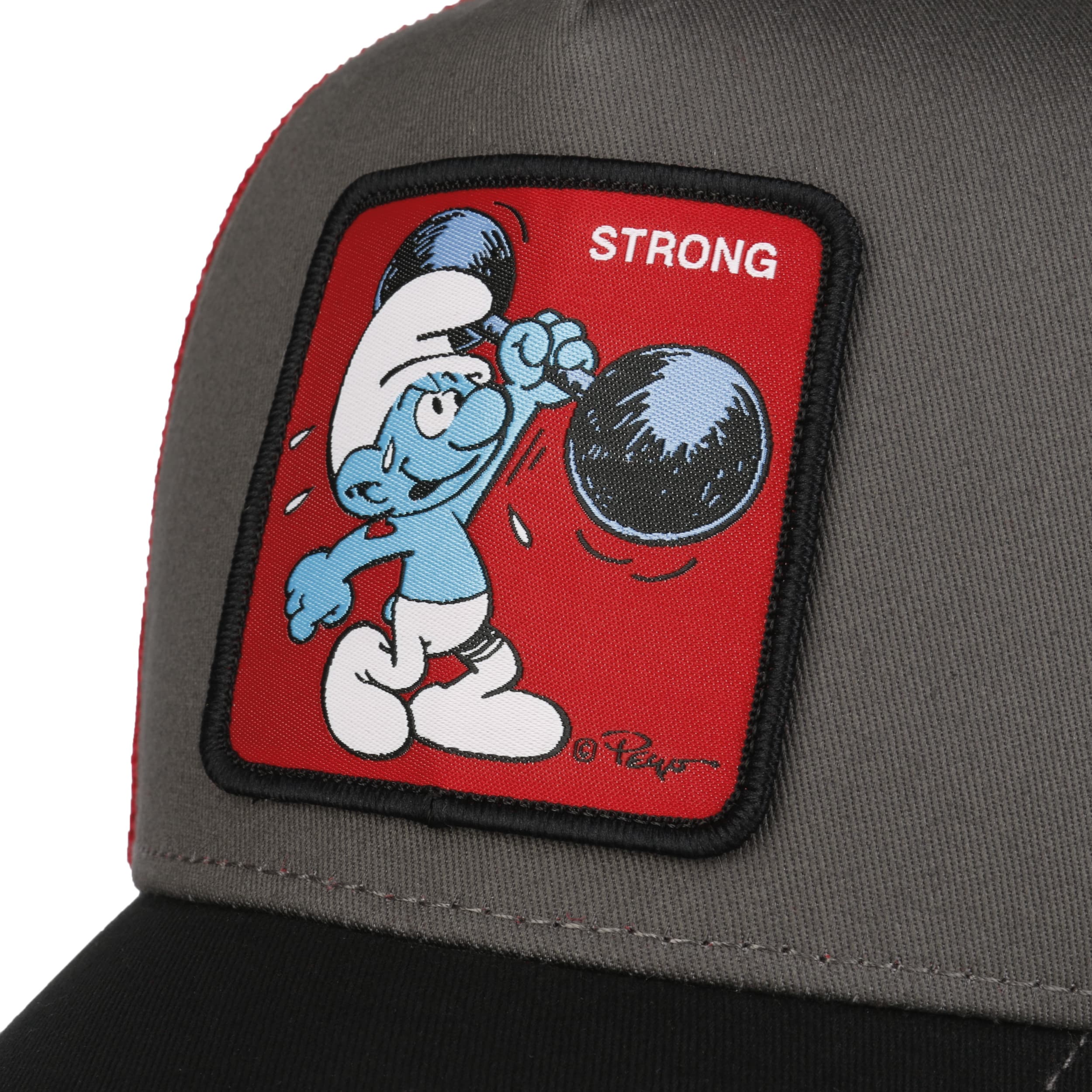 The Smurfs Strong Trucker Cap by Capslab - £31.95