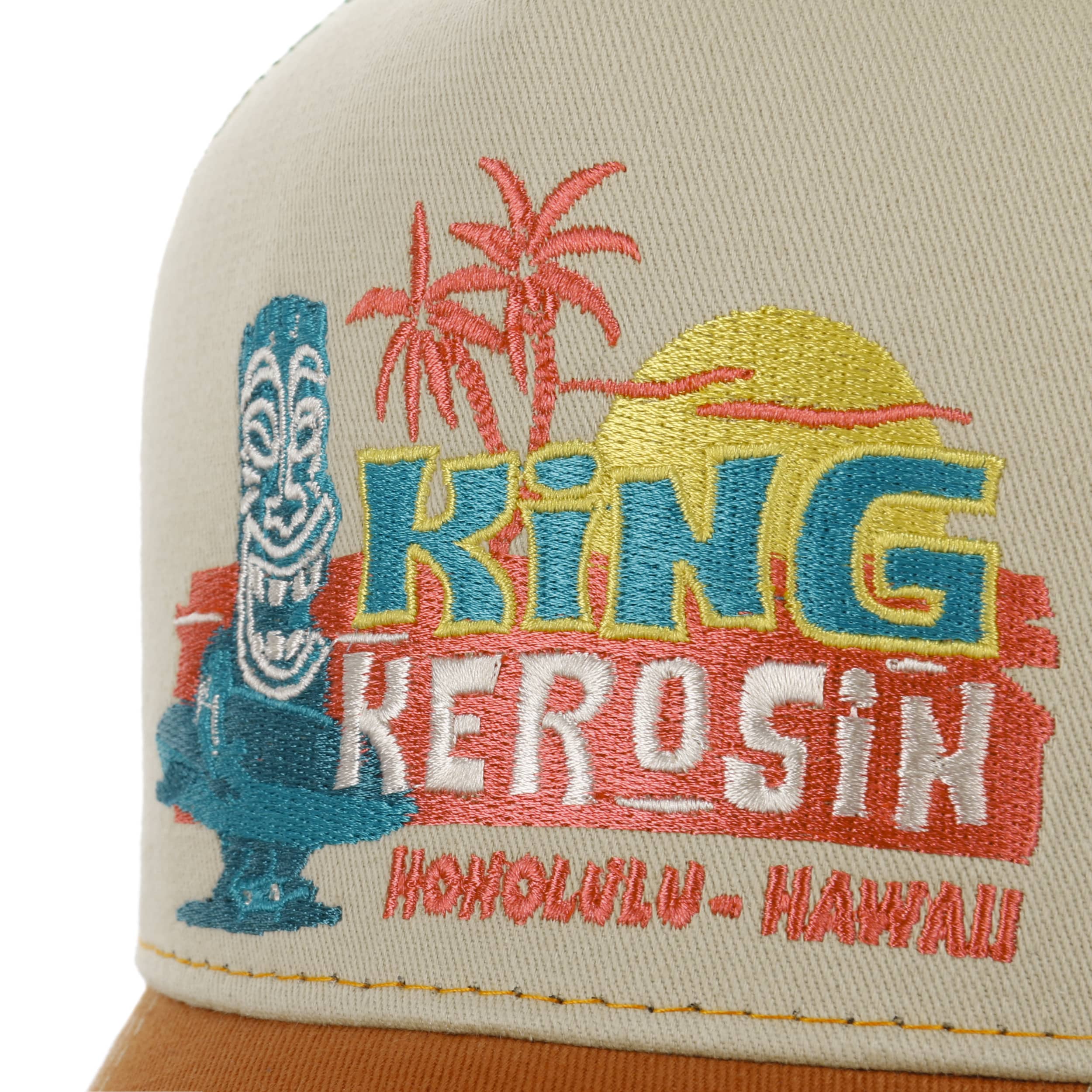 Tiki Surf Trucker Cap by King Kerosin - £35.95