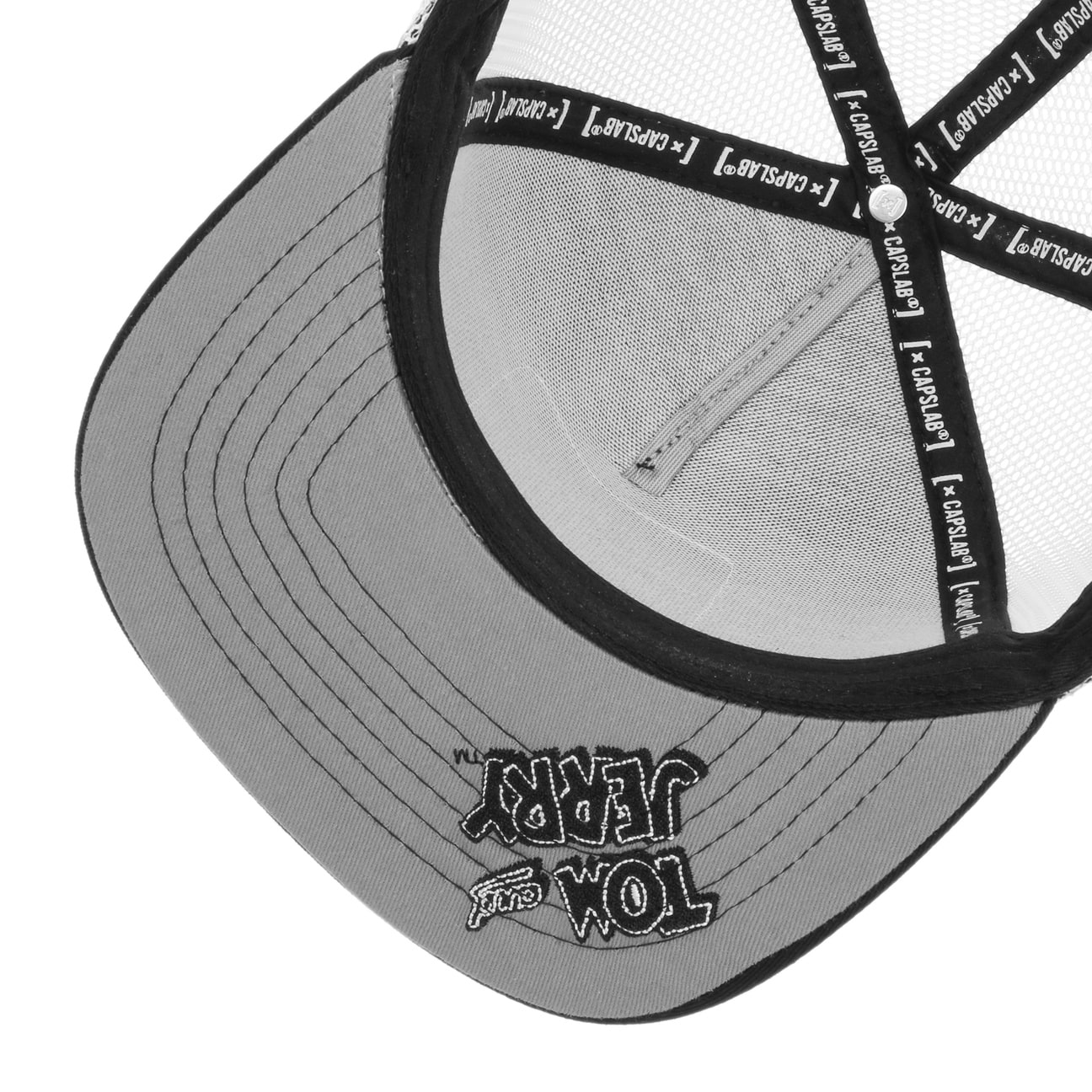 Tom Flat Brim Trucker Cap by Capslab - 31,95