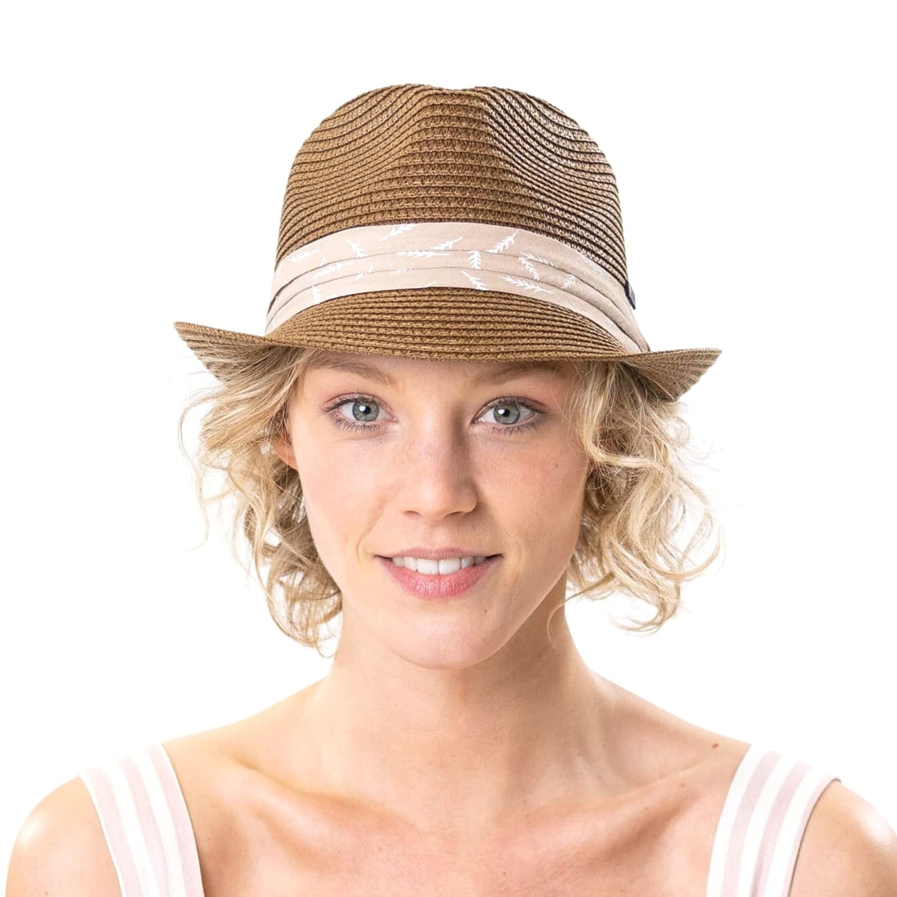 Toparo Trilby Straw Hat by Lipodo - £21.95