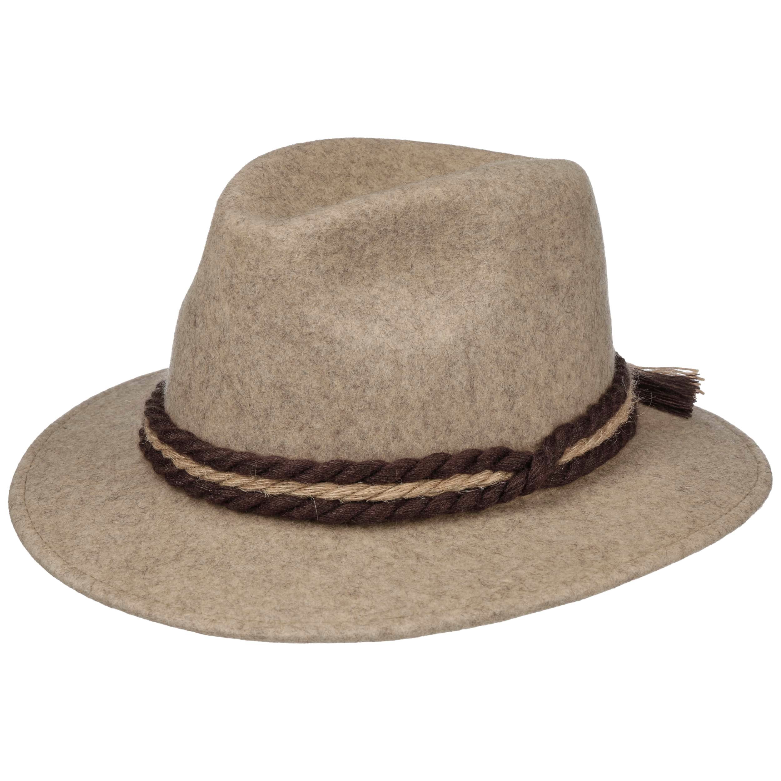 Traditional Tyrolean Wool Felt Hat - £53.95