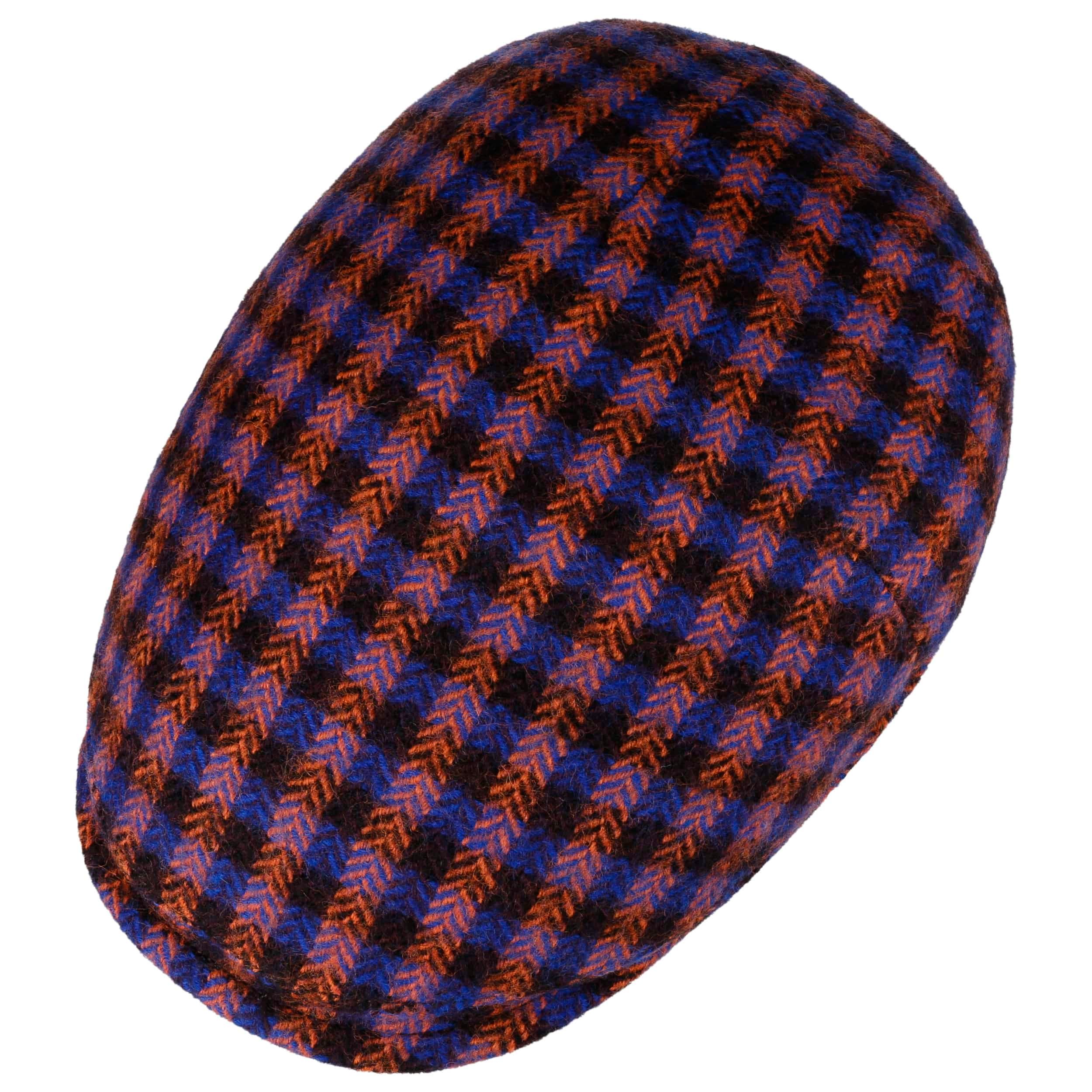 Trenton Wool Flat Cap by Alfonso D’Este - £65.95
