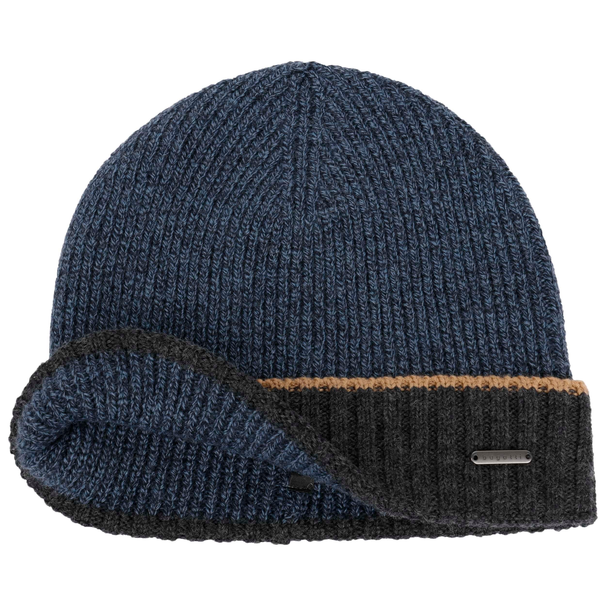 Tricolour Wool Beanie Hat by bugatti - £32.95