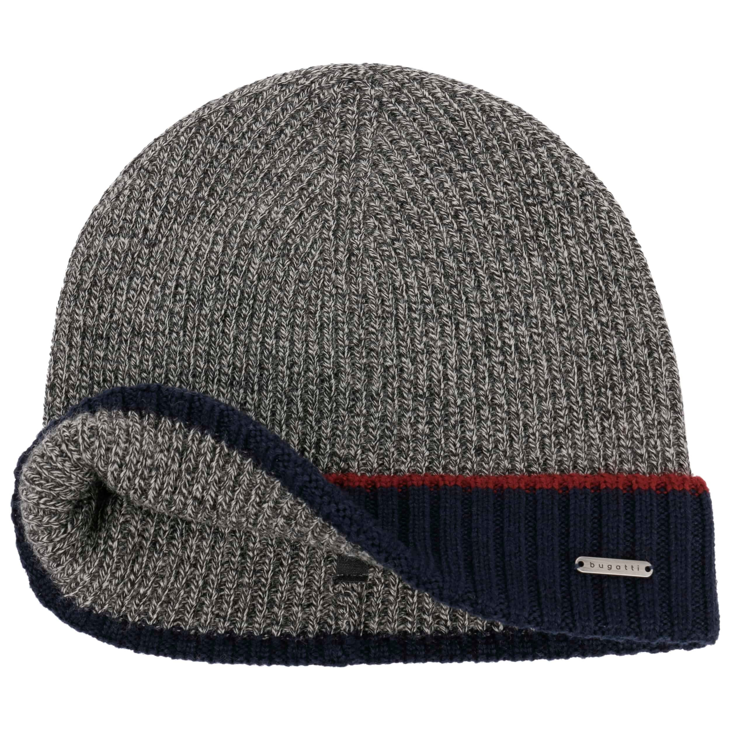 Tricolour Wool Beanie Hat by bugatti - £32.95