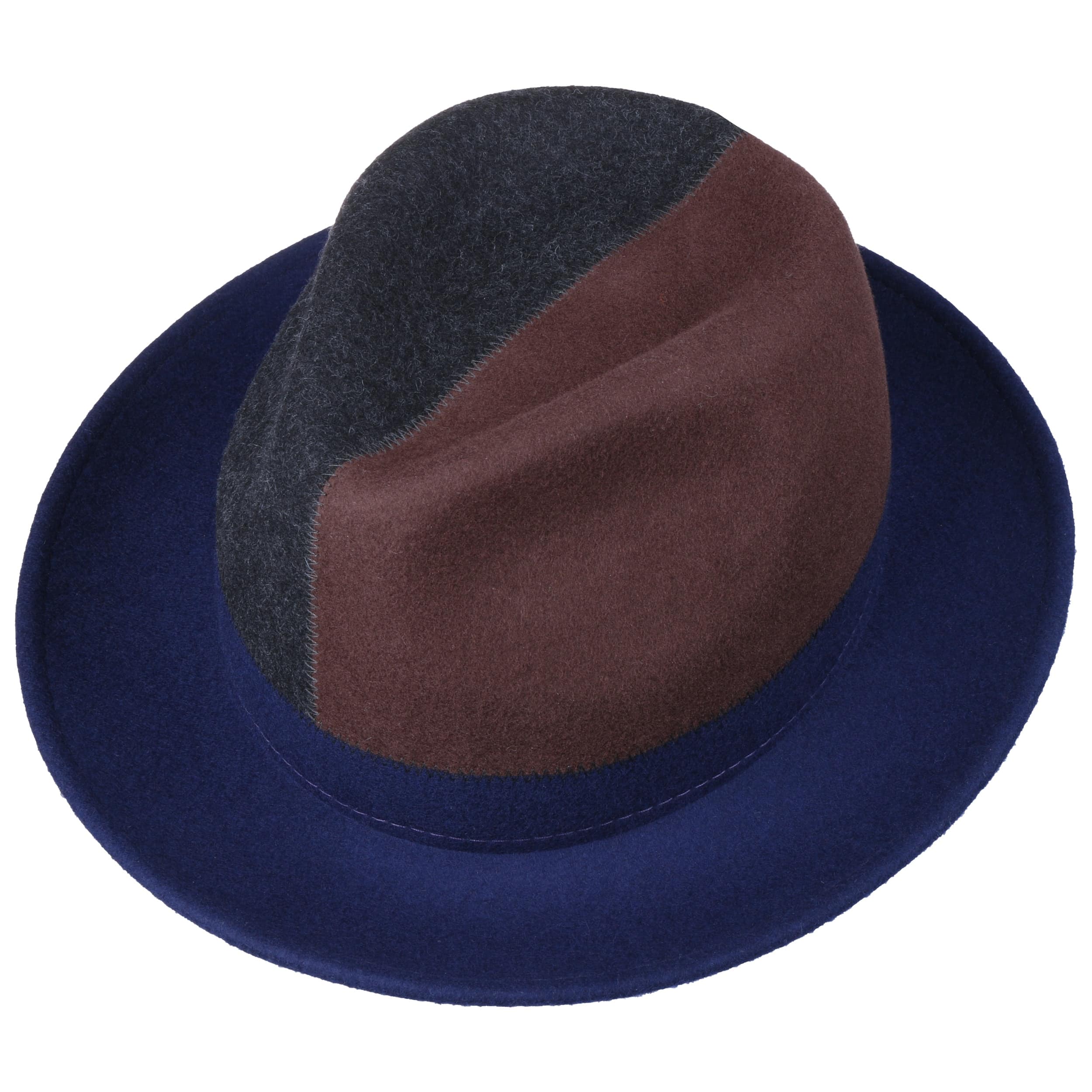 Tricolour Wool Felt Hat by bedacht - £46.95