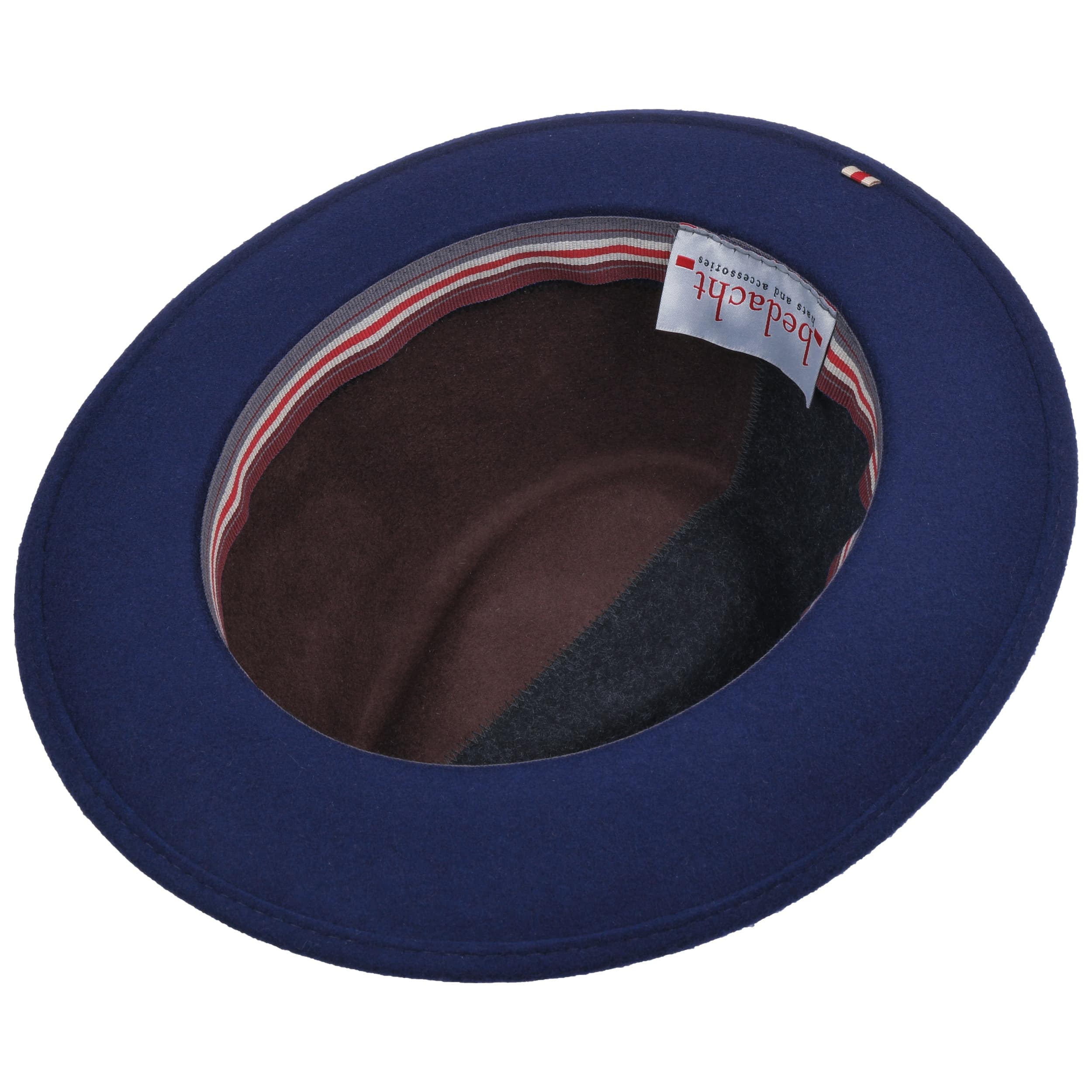 Tricolour Wool Felt Hat by bedacht - £46.95