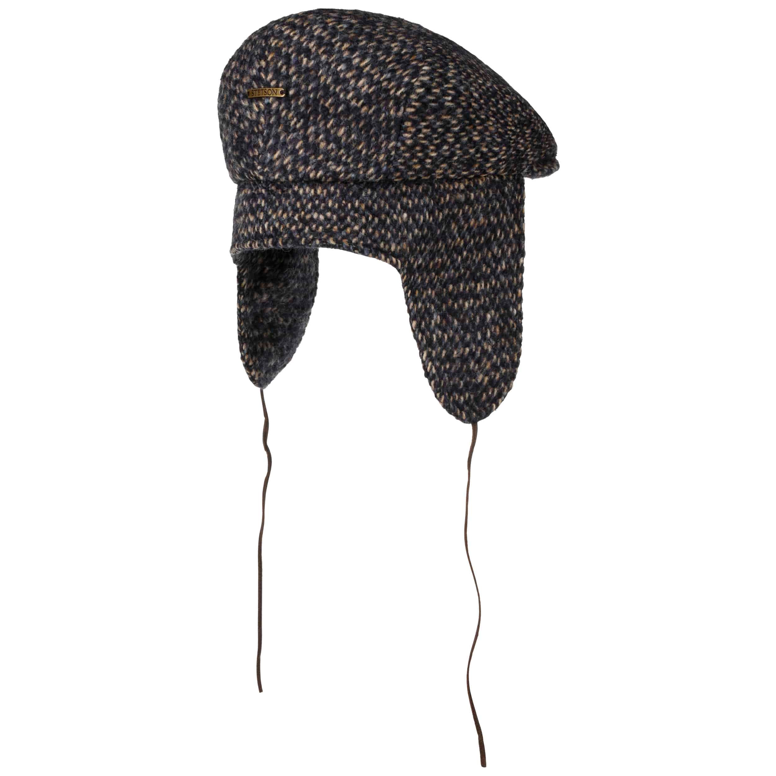 Tuckmill Flat Cap with Ear Flaps by Stetson - £113.60