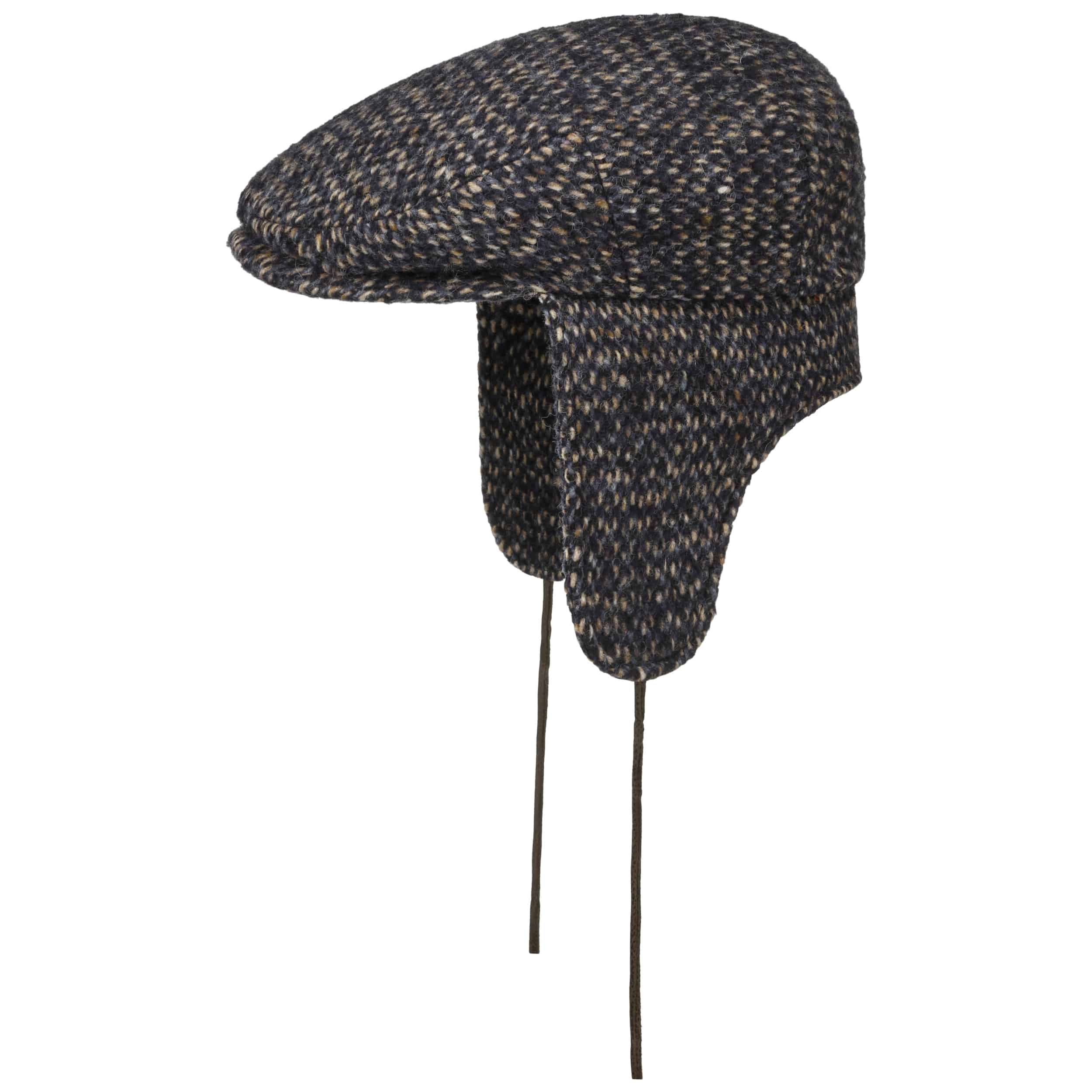Tuckmill Flat Cap with Ear Flaps by Stetson - £113.60