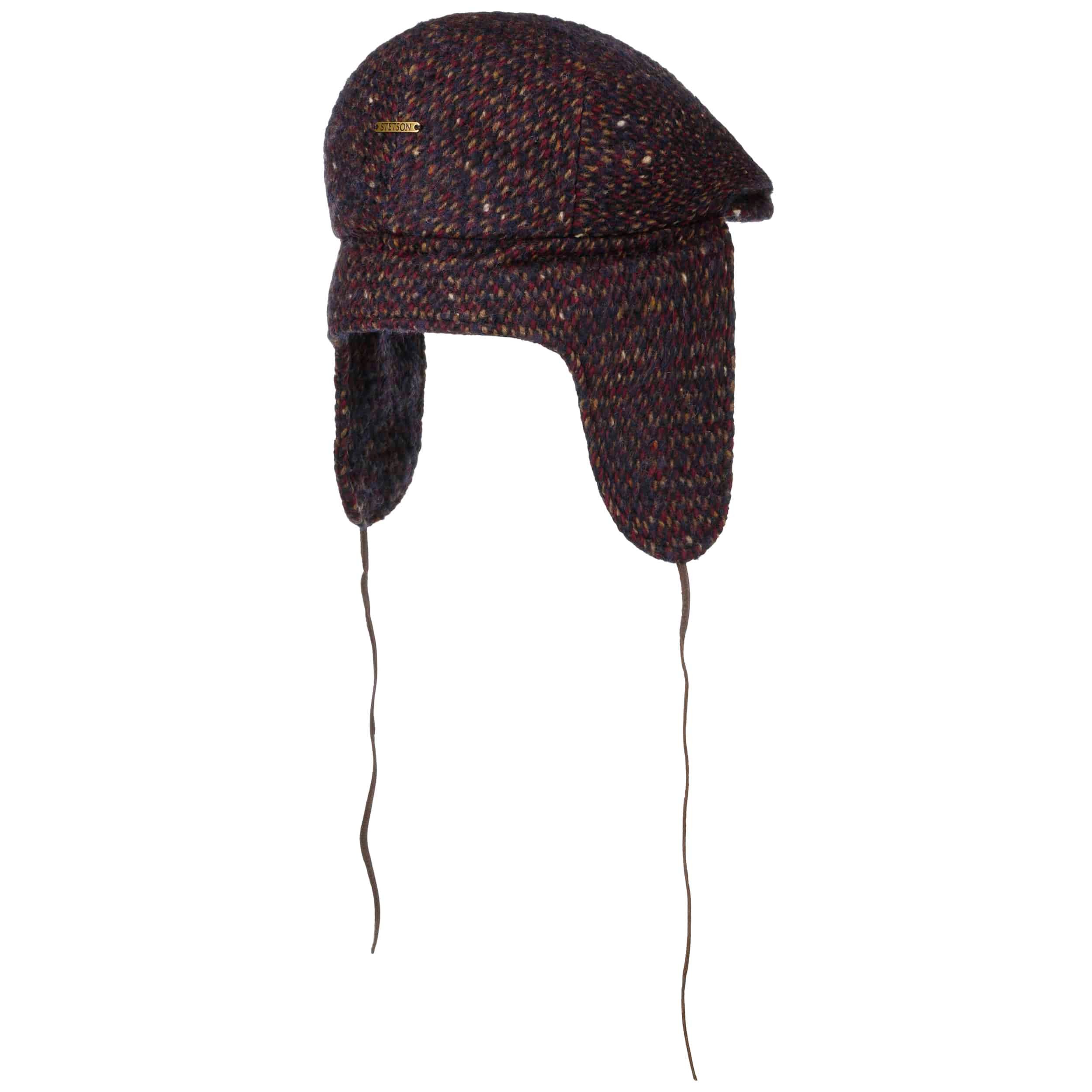 Tuckmill Flat Cap with Ear Flaps by Stetson - £113.60
