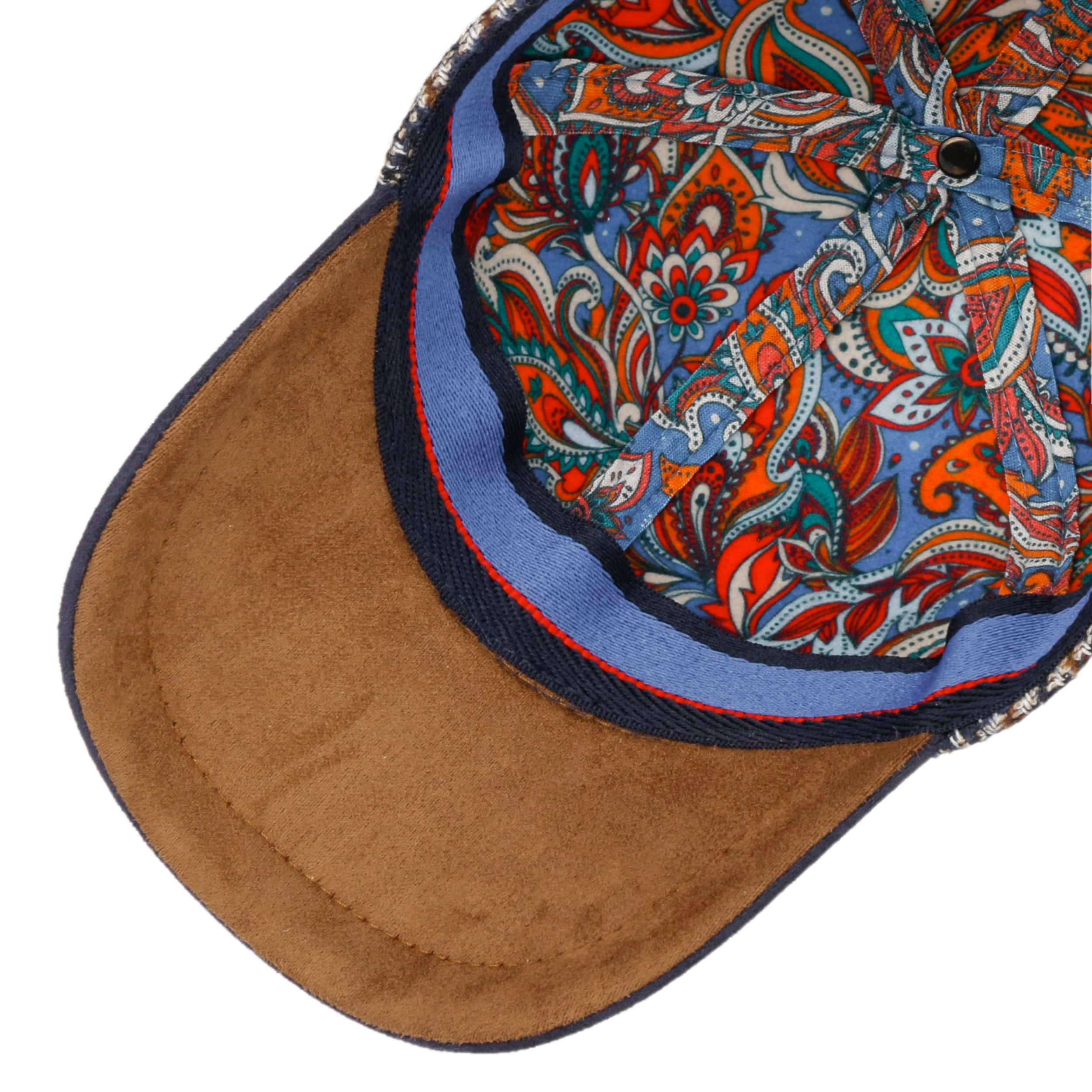 Tweed Check Cap by Lierys - £88.95