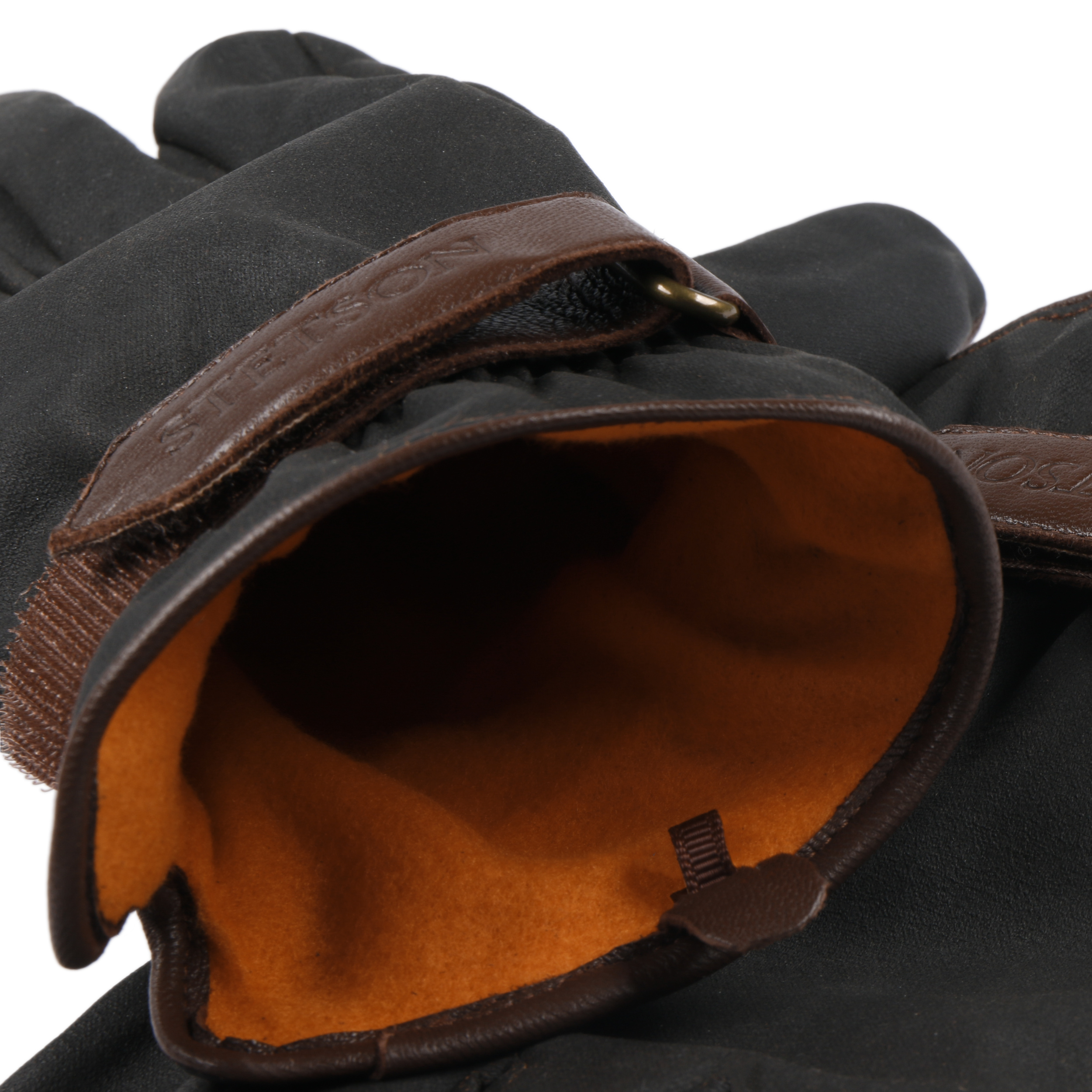 Twotone Goat Nappa Leather Gloves by Stetson - £89.00