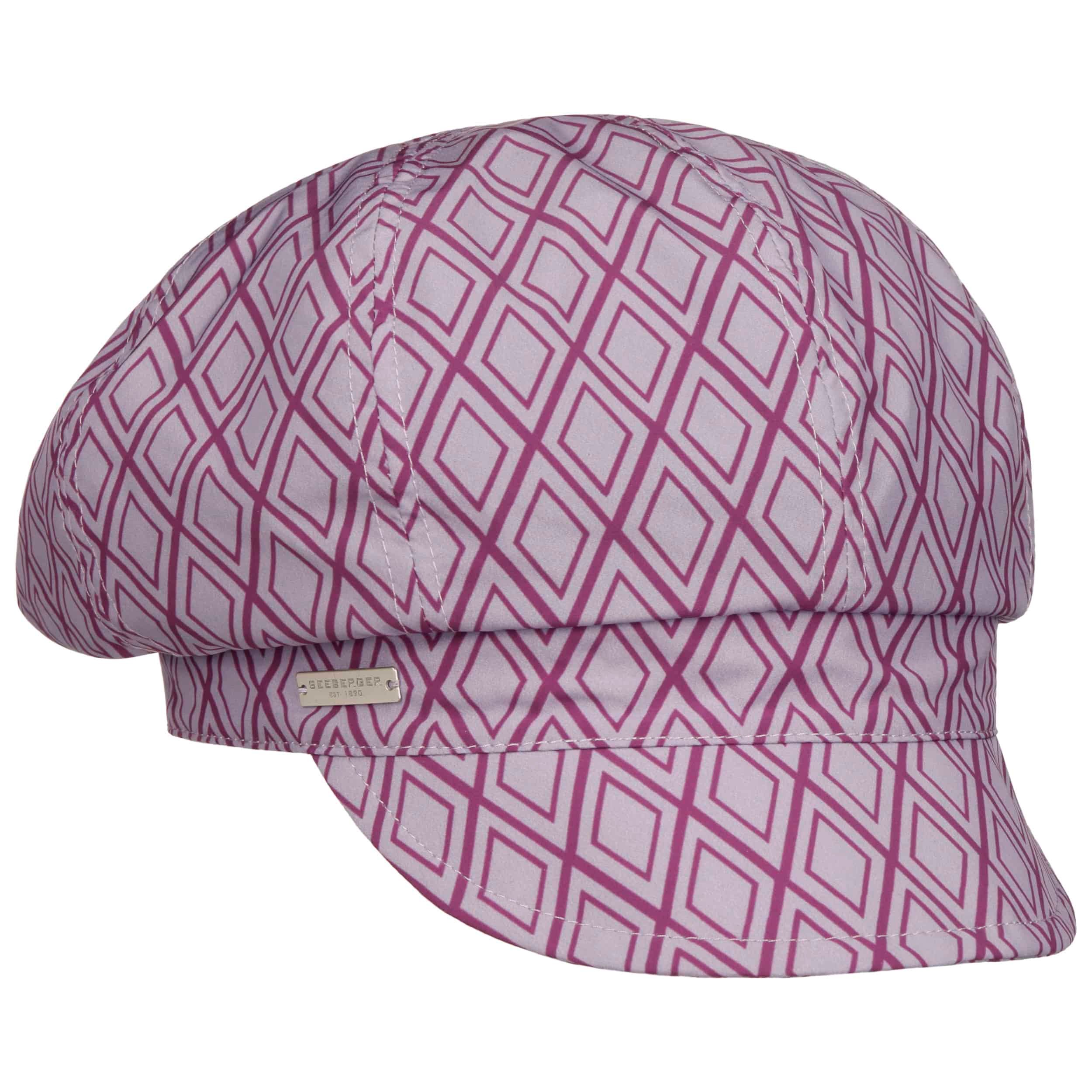 Twotone Newsboy Rain Cap by Seeberger --> Online Hat Shop in the UK ...