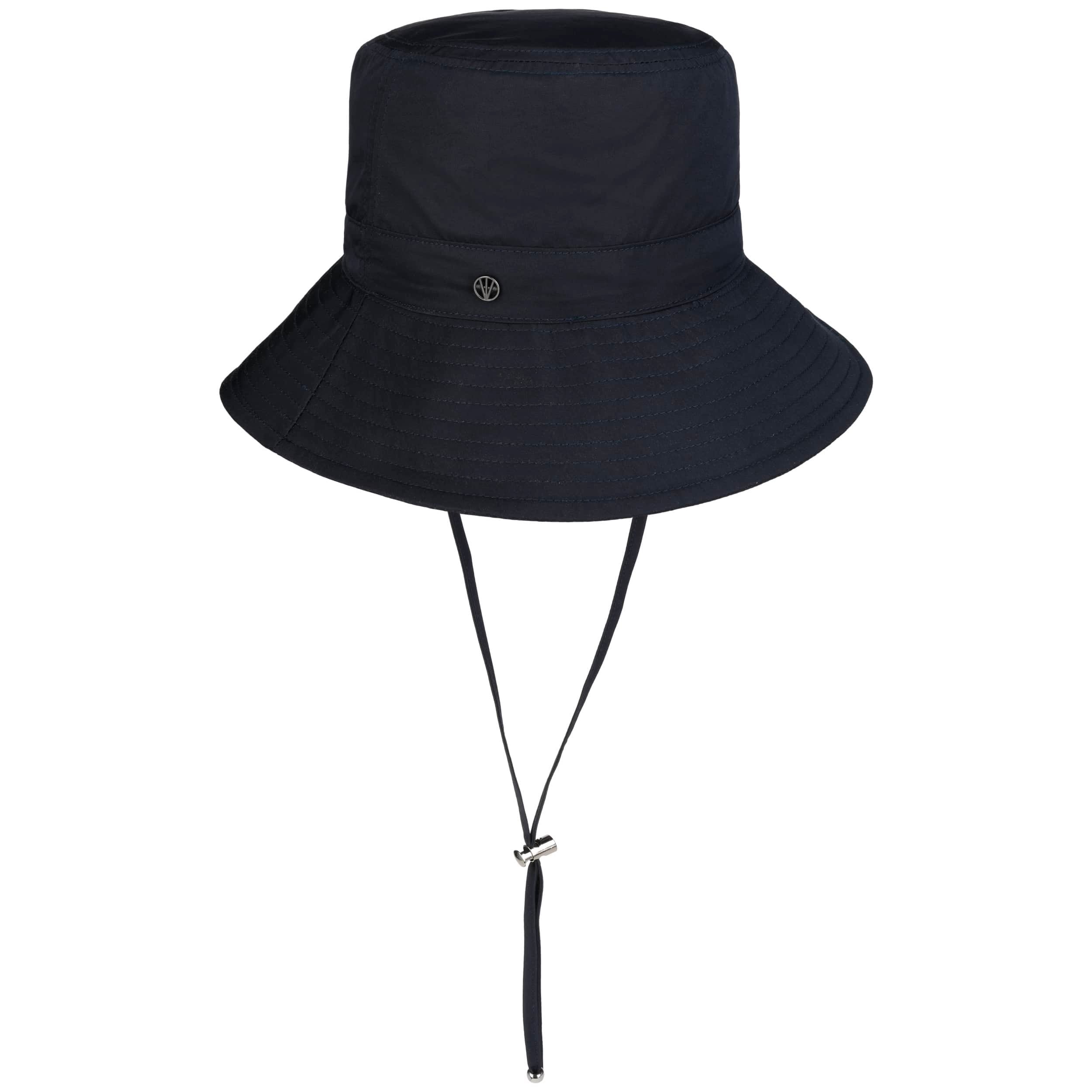 Uni Bucket Rain Hat with Chin Strap by Loevenich - £35.95