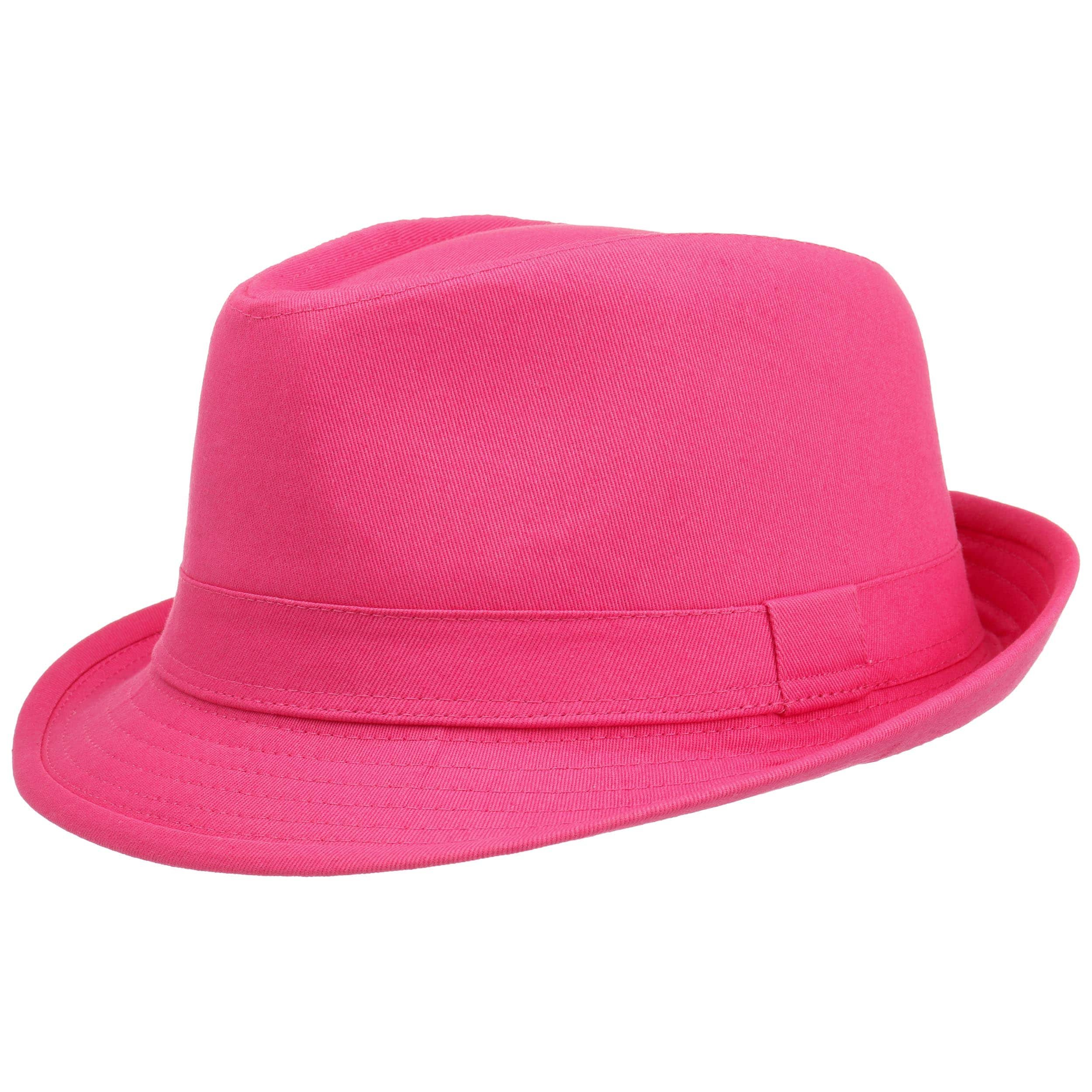 Uni Colour Popstar Trilby Cotton Hat - £22.95