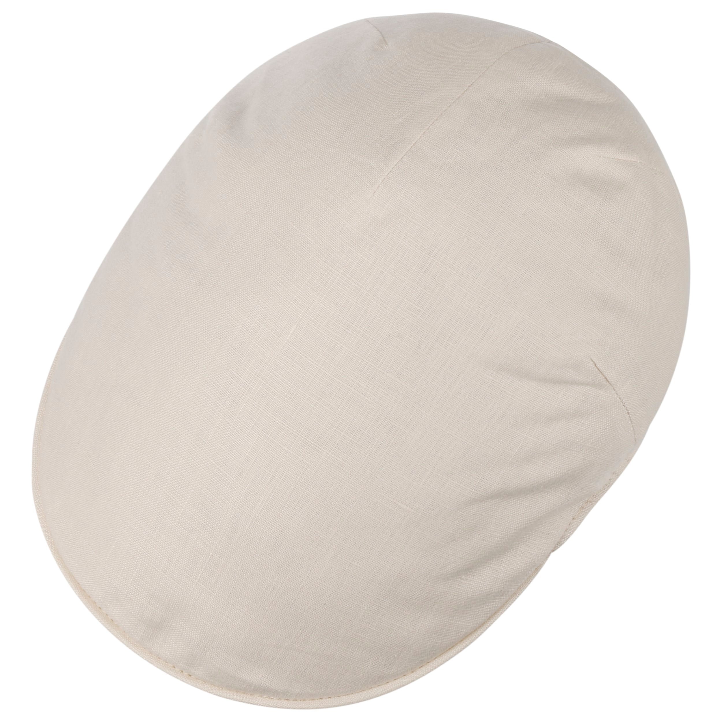 Uni Light Linen Flat Cap by Borsalino - £160.95