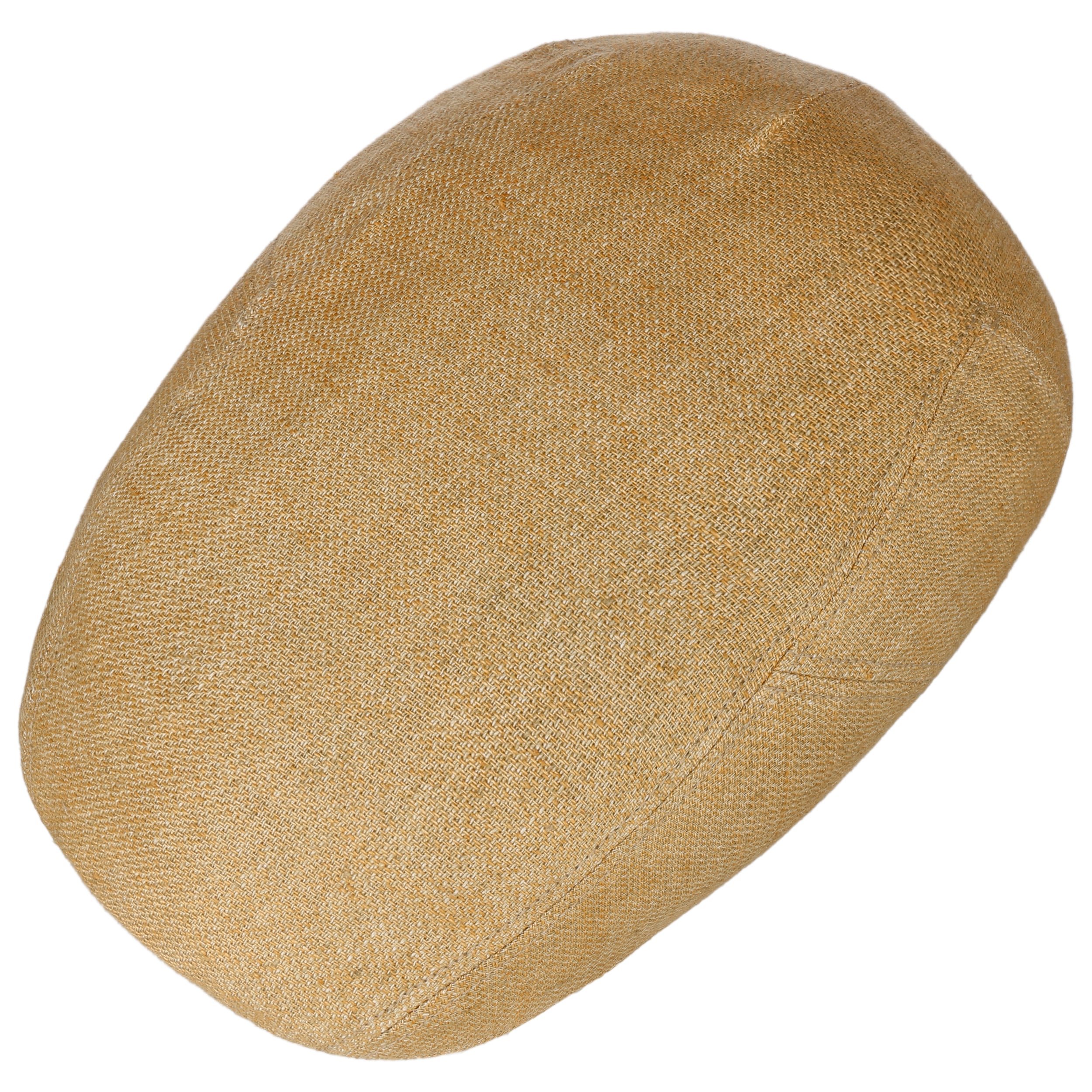 Uni Sustainable Linen Flat Cap by Stetson - £79.00