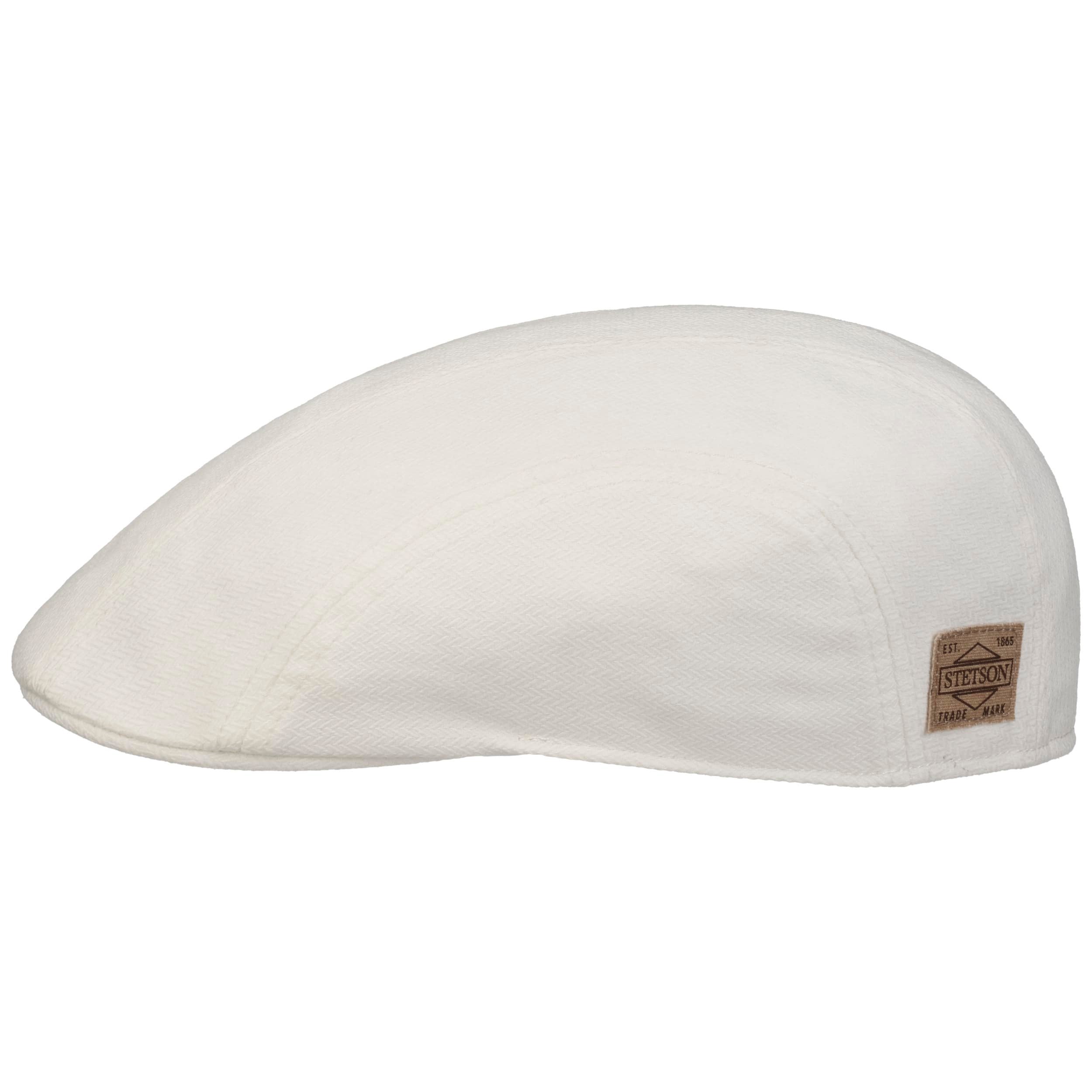 Unlined Cotton Flat Cap by Stetson - £99.00