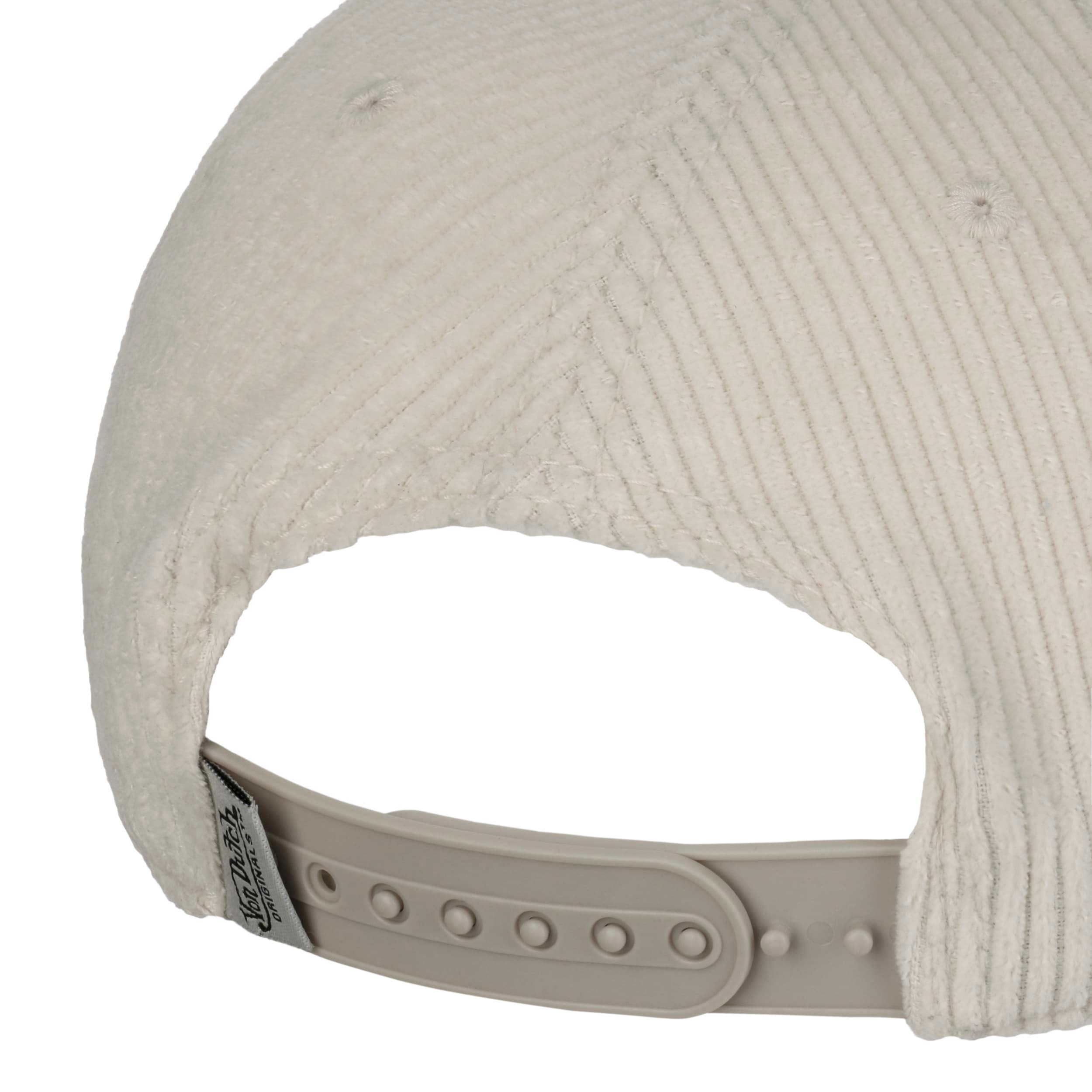 Utica Cord Oval Patch Cap by Von Dutch - £19.95