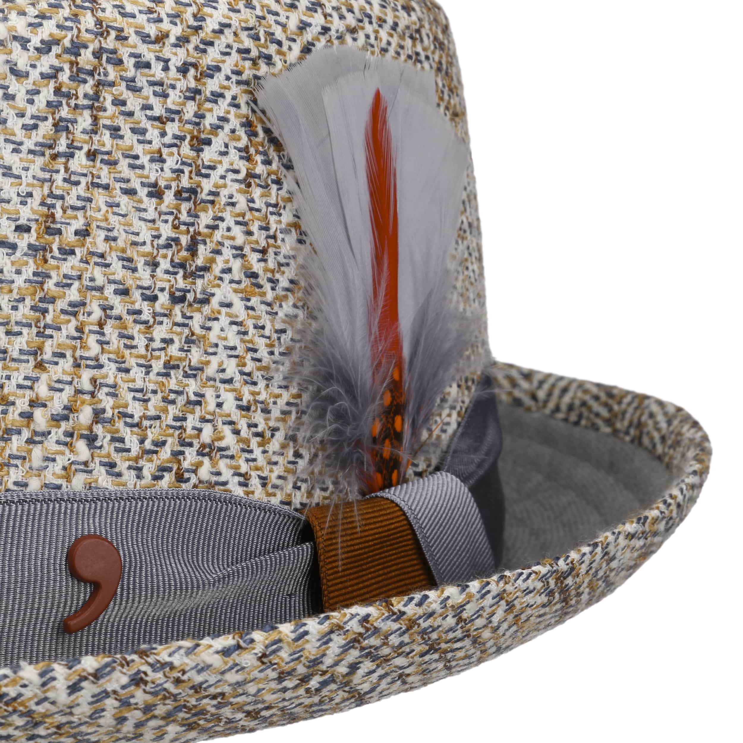 Vendello Pork Pie Cloth Hat by Alfonso D’Este - £98.95