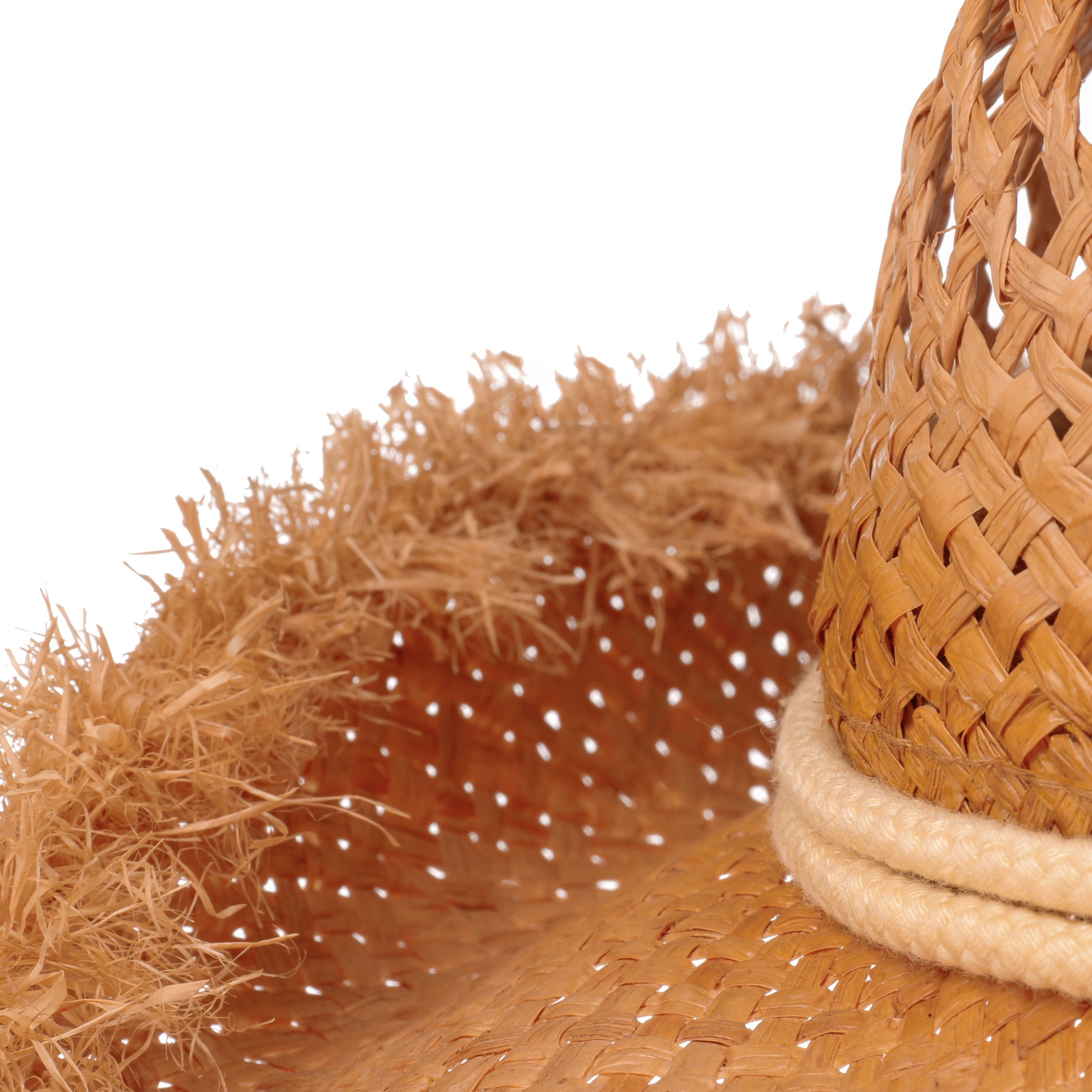 Vented Crown Kids Straw Hat by Conner - £31.95
