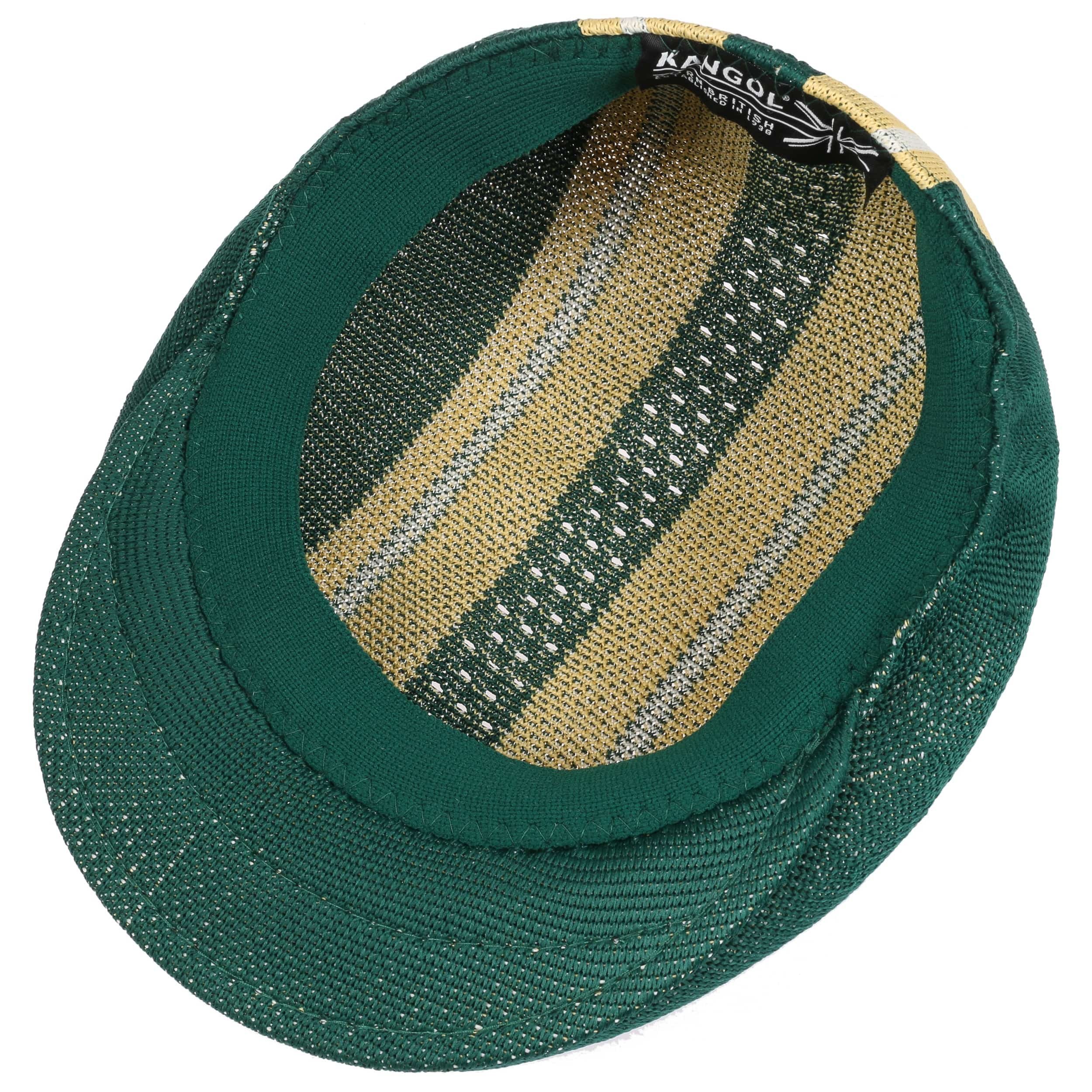 Vented Stripes 504 Flat Cap by Kangol - £53.95