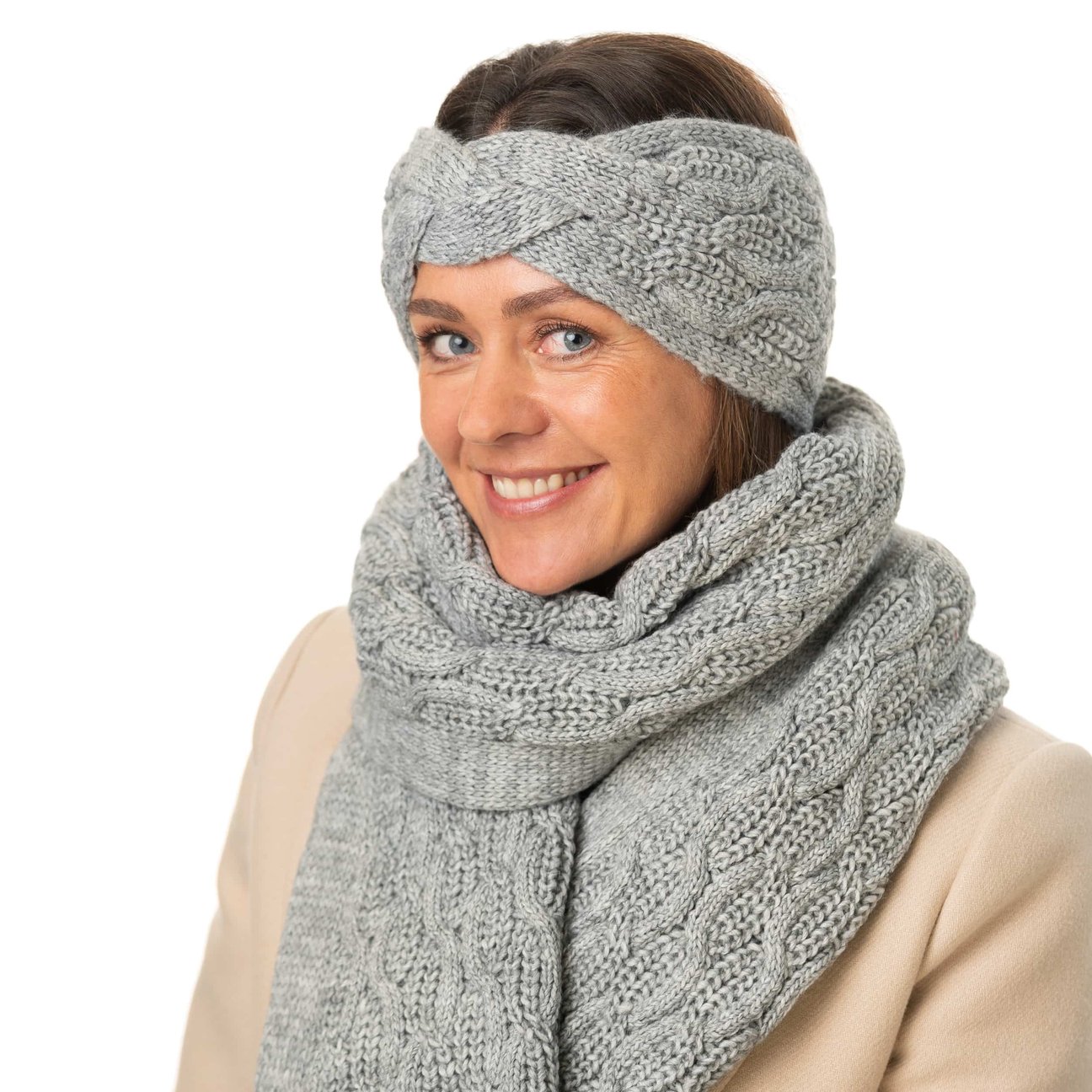 Vesina Knit Scarf by Seeberger - £44.95