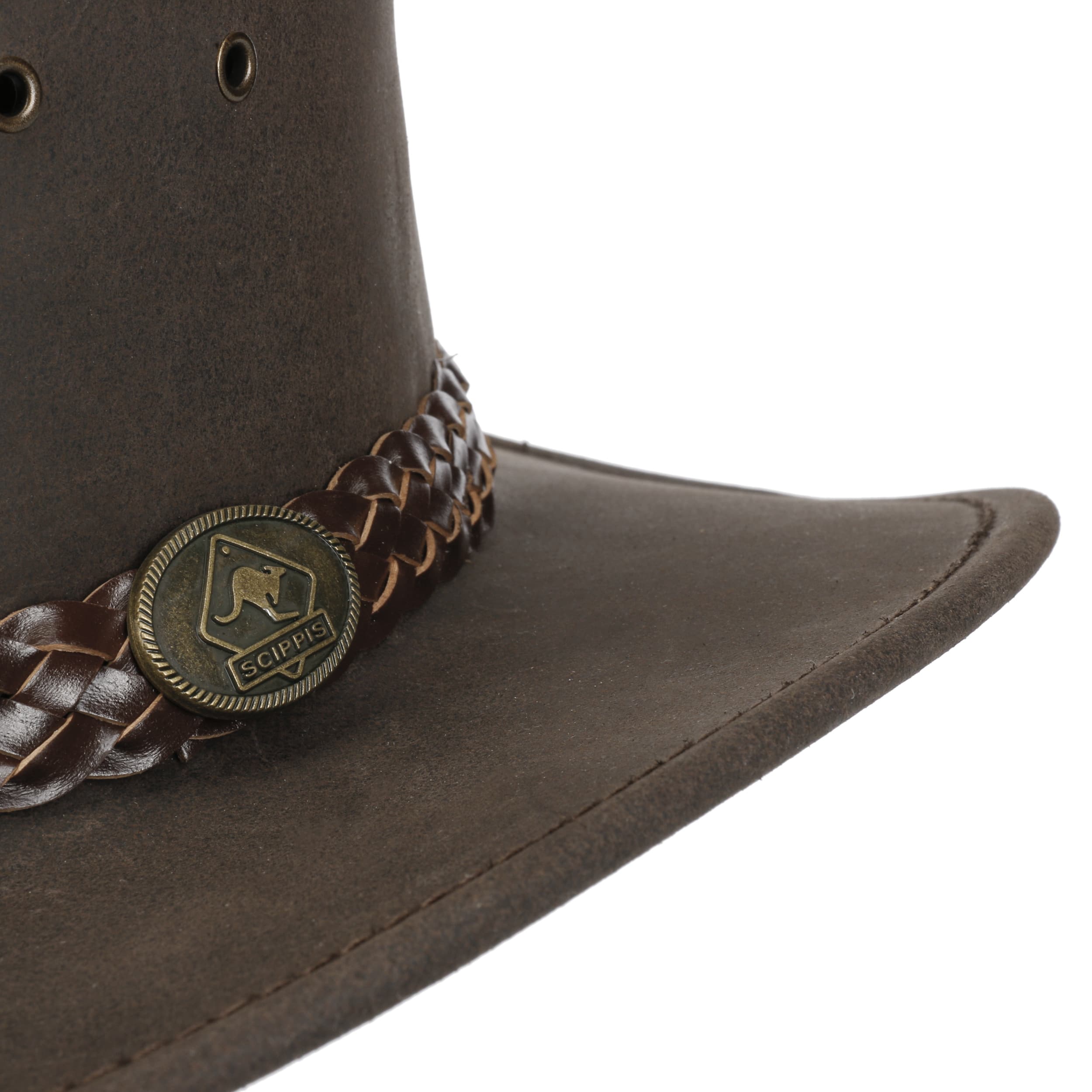 Wallaroo Leather Hat by Scippis --> Shop Hats, Beanies & Caps online ...