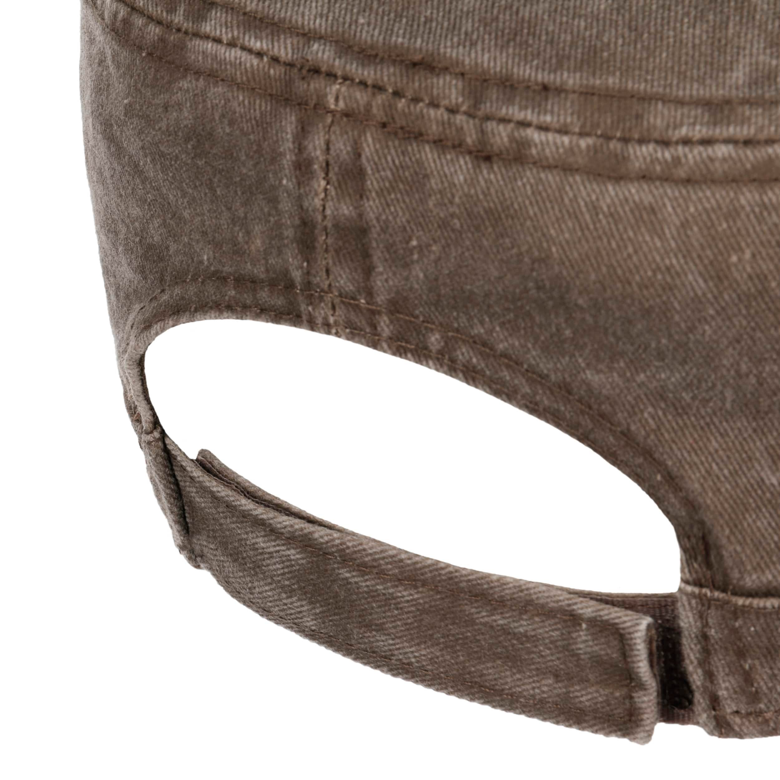 Washed Cotton Army Cap by Lipodo - £17.95