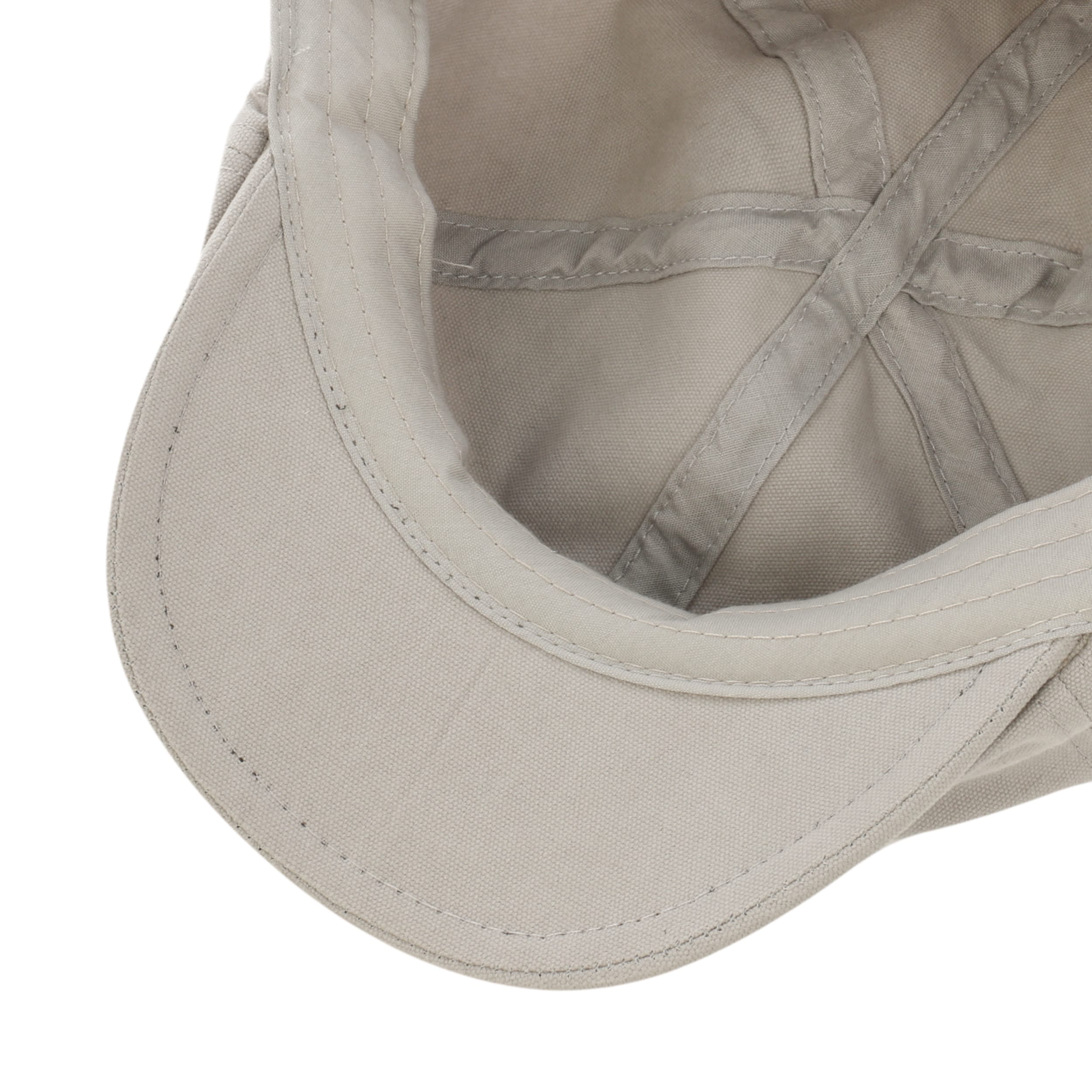 Washed Cotton Flat Cap by Lipodo - £27.95