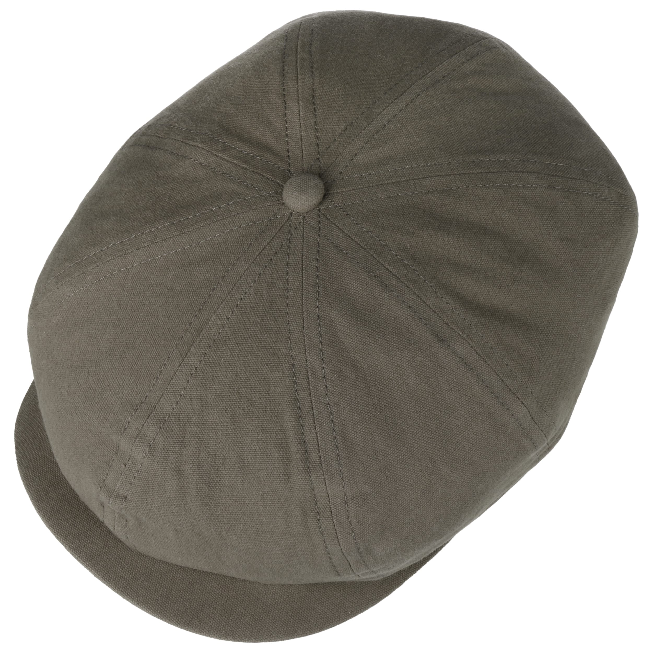 Washed Cotton Newsboy Cap by Lipodo - £27.95