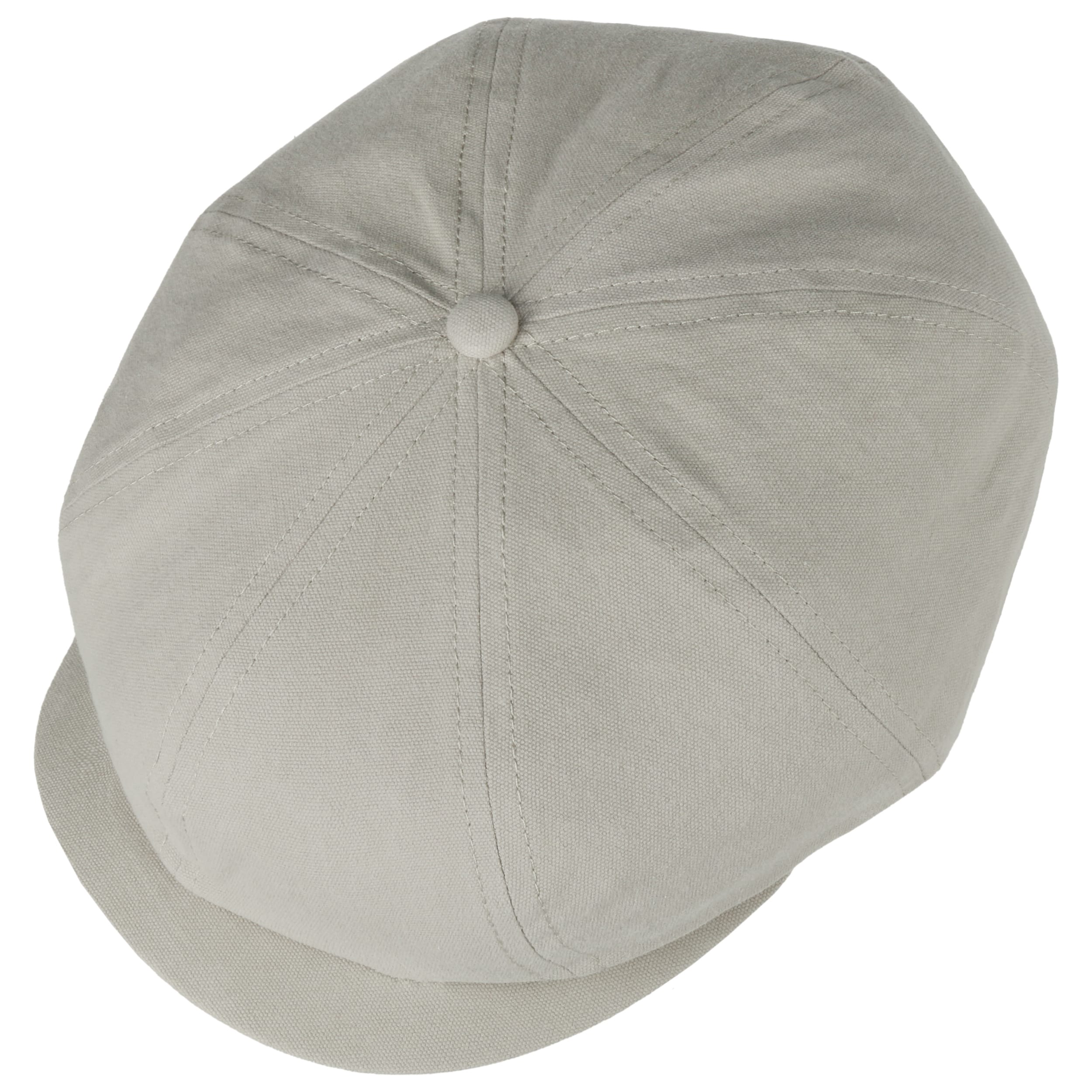 Washed Cotton Newsboy Cap by Lipodo - £27.95