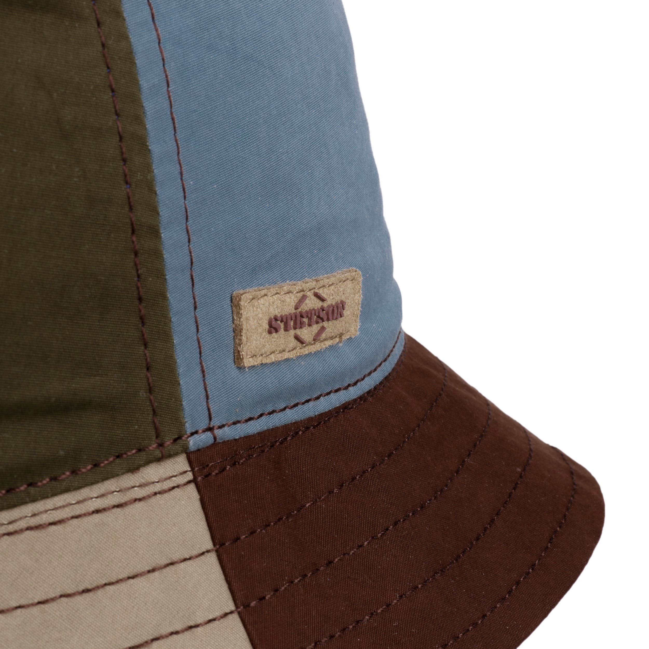 Waxed Cotton Colour Block Fishing Hat by Stetson - £99.00
