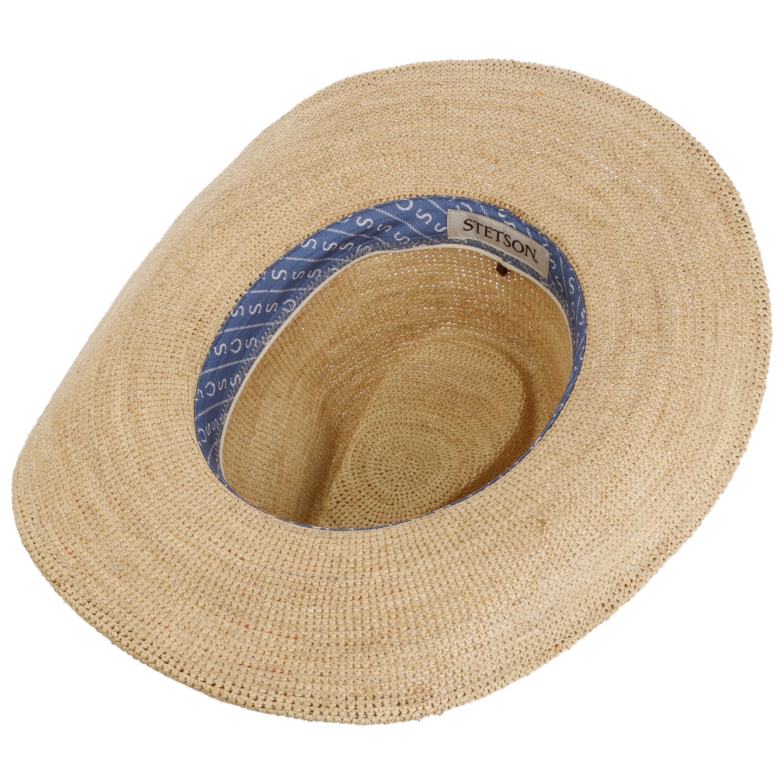 Western Crochet Straw Hat by Stetson - £149.00