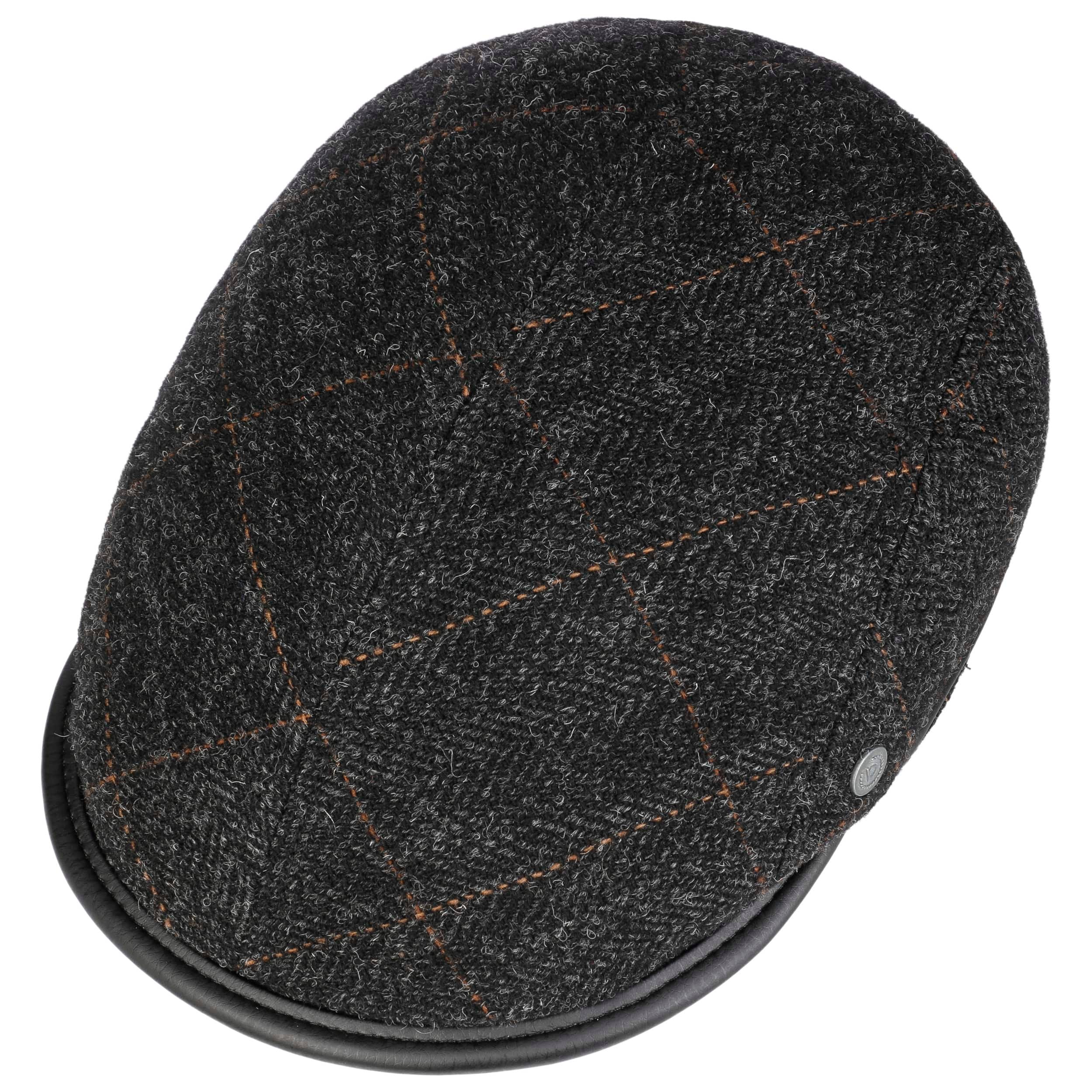 Windproof Flat Cap with Ear Flaps by bugatti - £62.95