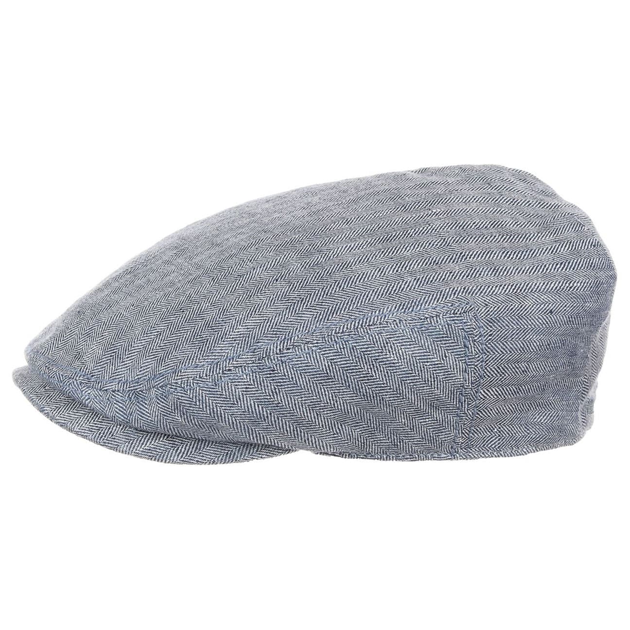 Woodfield Linen Flat Cap by Stetson - £89.00