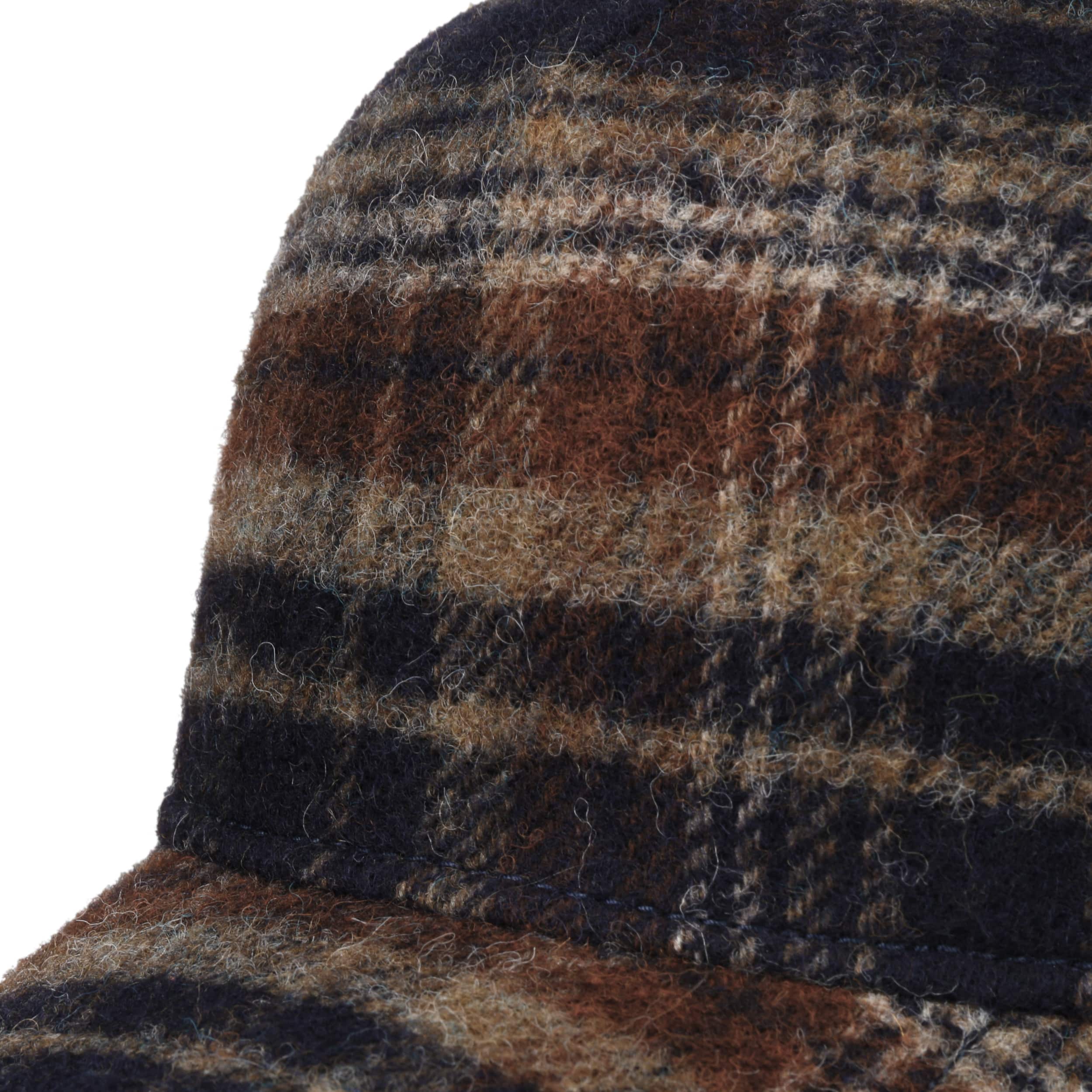 Wool Check Trucker Cap by Stetson - £69.00