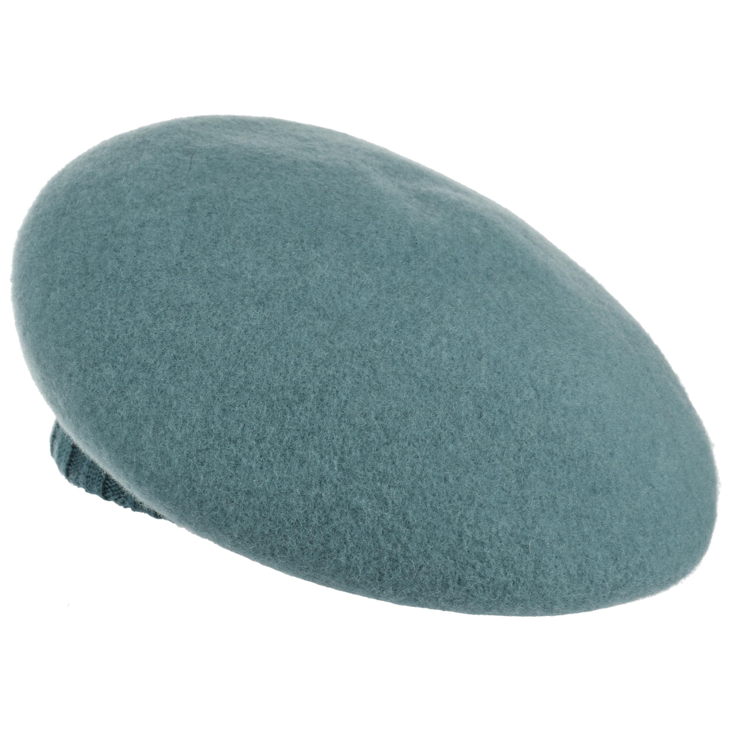 Wool Felt Beret with Knit Brim by Seeberger - £41.95