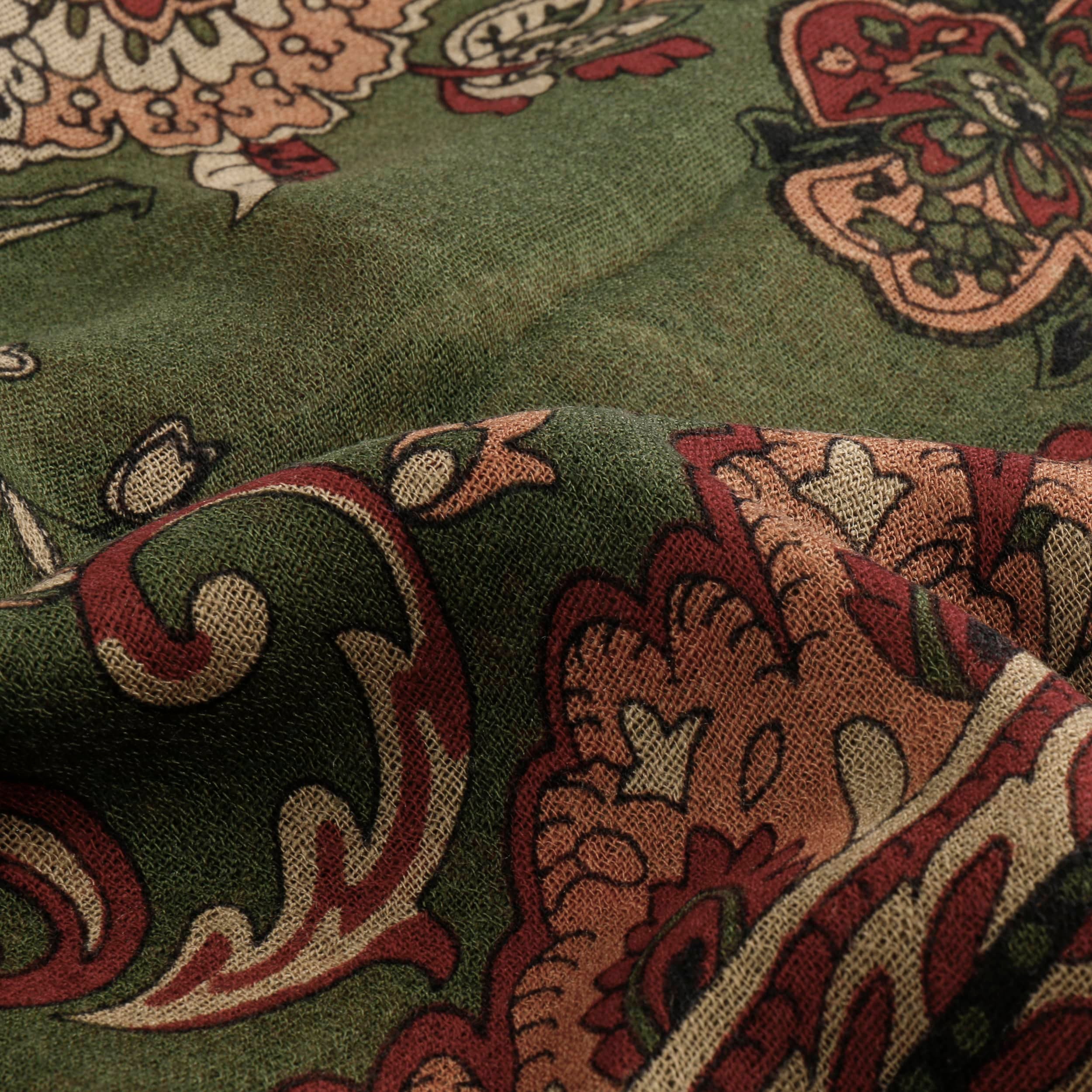 Wool Paisley Summer Scarf by Stetson - £69.00