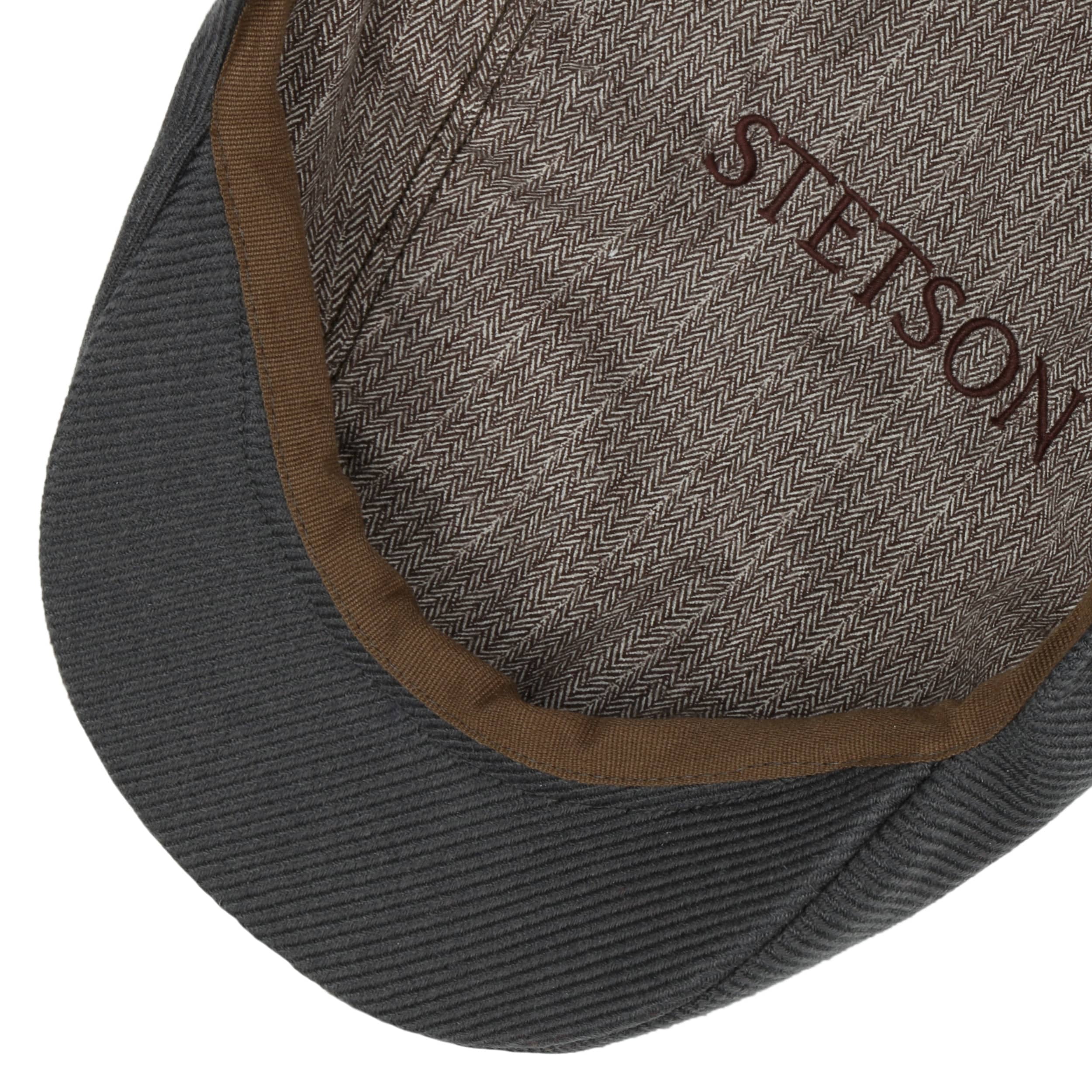Wool Twill Flat Cap by Stetson - £99.00
