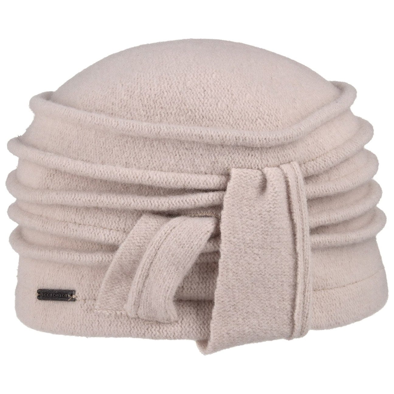 Woolmark Milled Wool Toque by Seeberger - £43.95