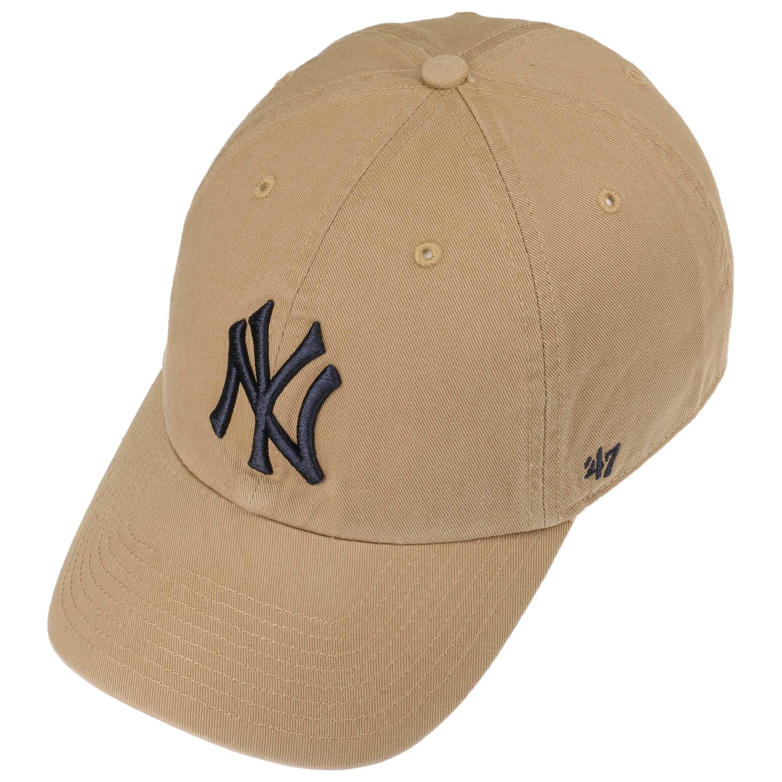 Yankees CleanUp Strapback Cap by 47 Brand - £27.95